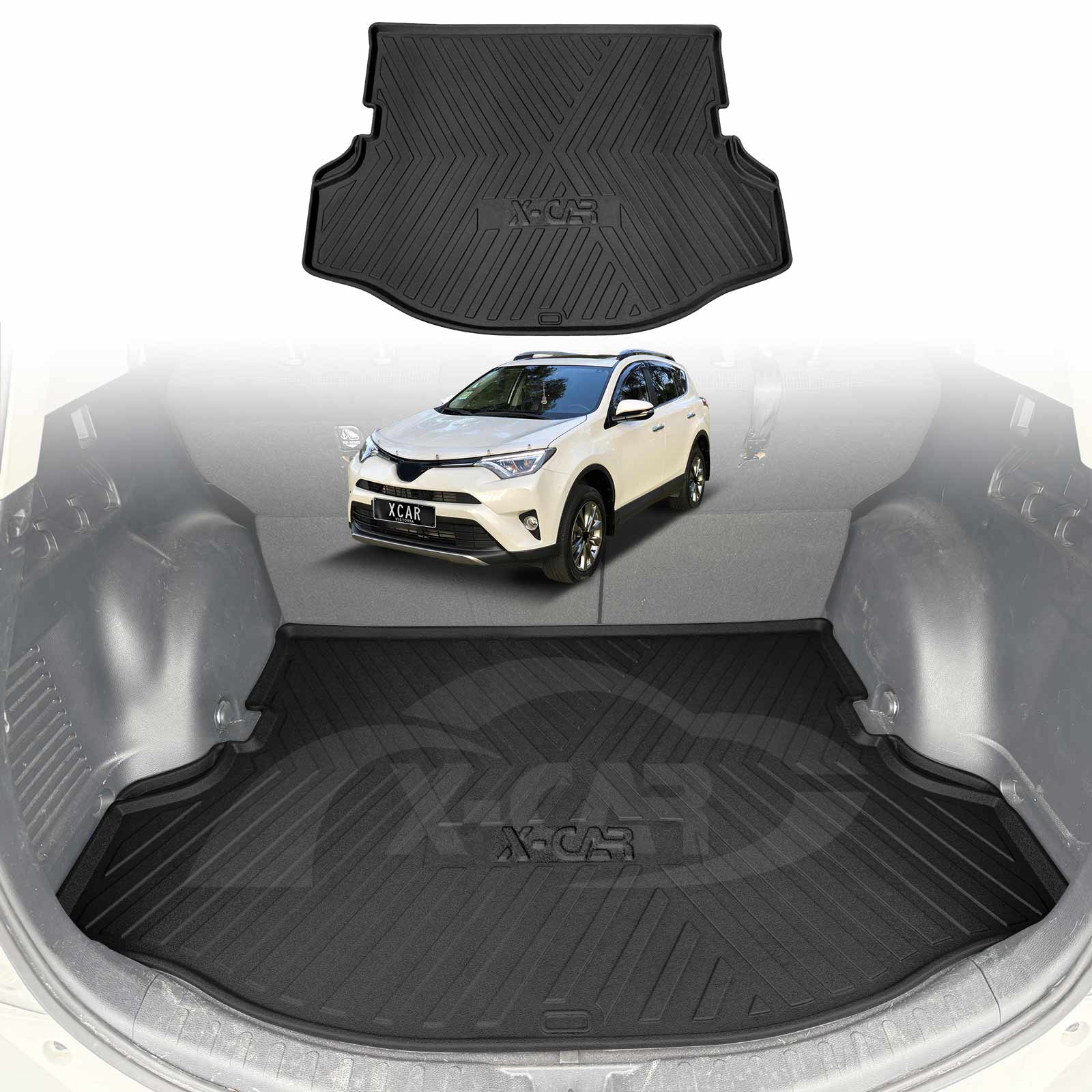 Boot Liner for Toyota RAV4 2013-2018 Space Saver | X-CAR