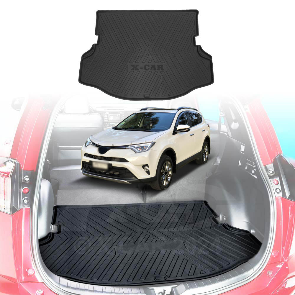 Boot Liner for Toyota Rav4 Rav 4 2013-2018 (Full size spare wheel ...