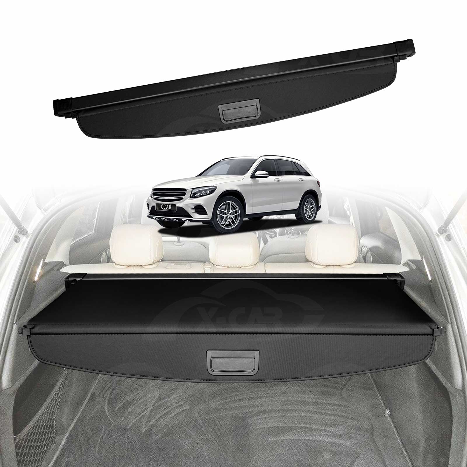 Retractable Cargo Cover for Mercedes-Benz GLC 2015-2022 | X-CAR