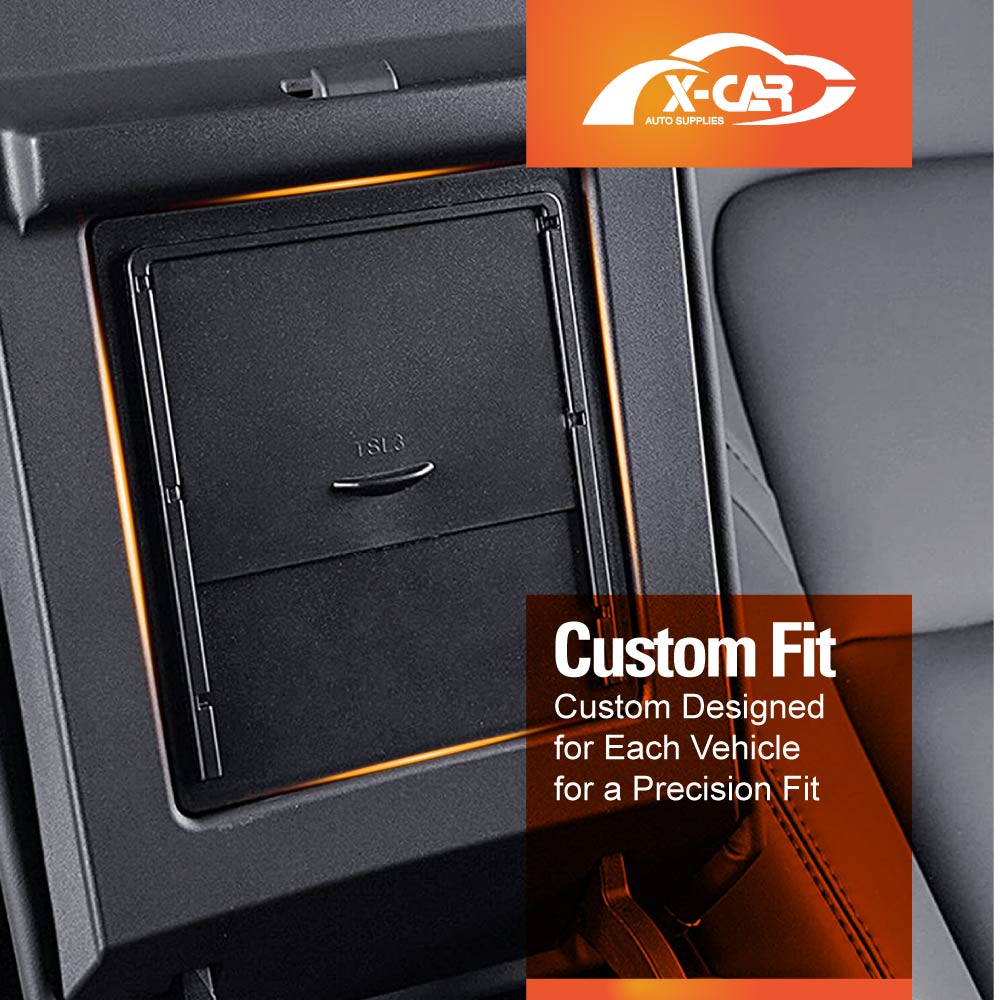 Armrest Hidden Storage Box for Tesla Model 3 Model Y Centre Console ...