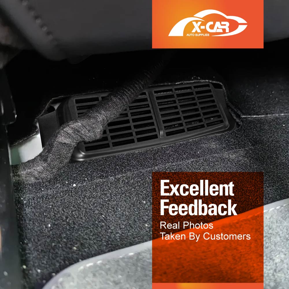 Tesla Model 3 Backseat AC Vent Grille Accessories Flow Cover Protector ...