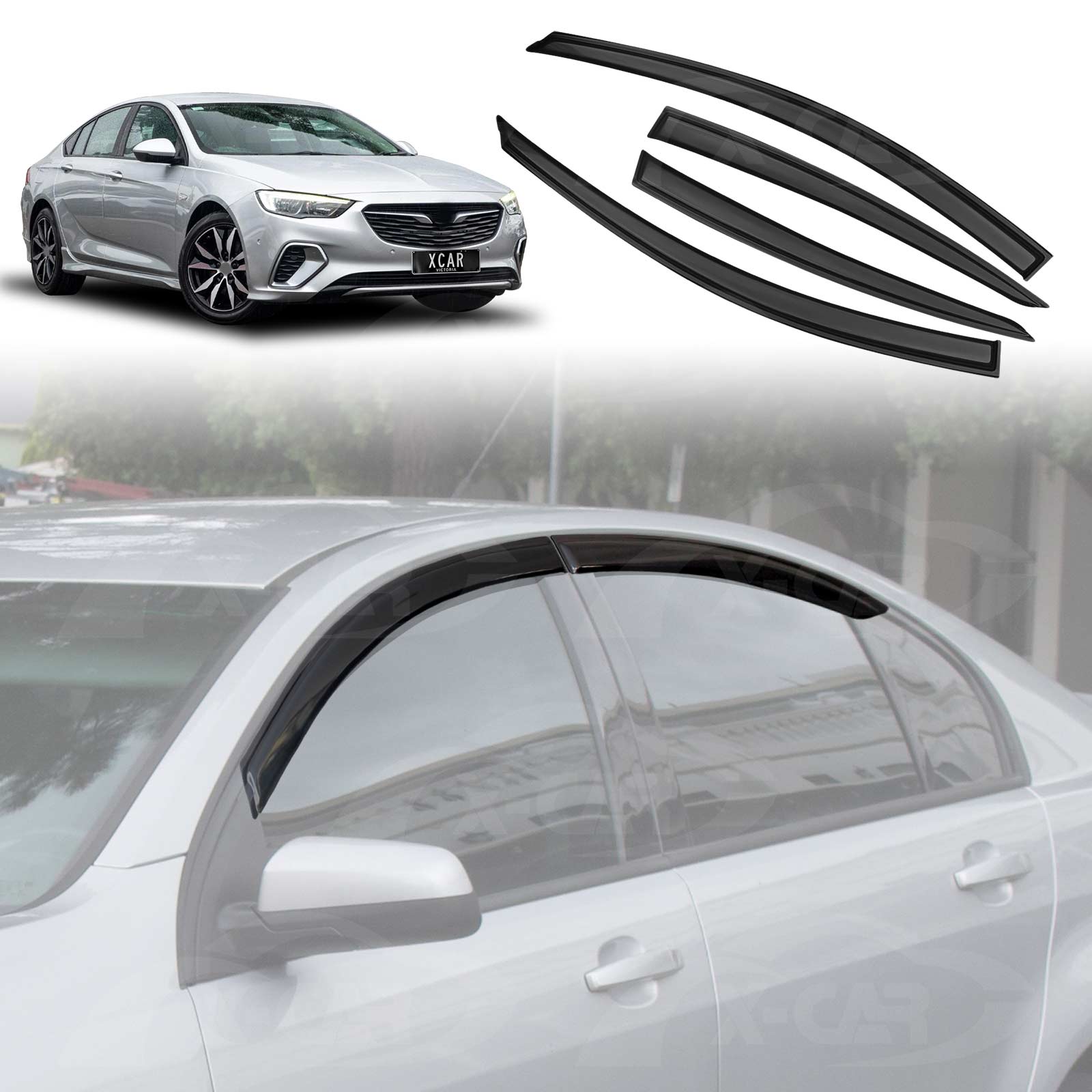 Weathershields for Holden Commodore ZB Series Hatch 2017-2020 Car ...