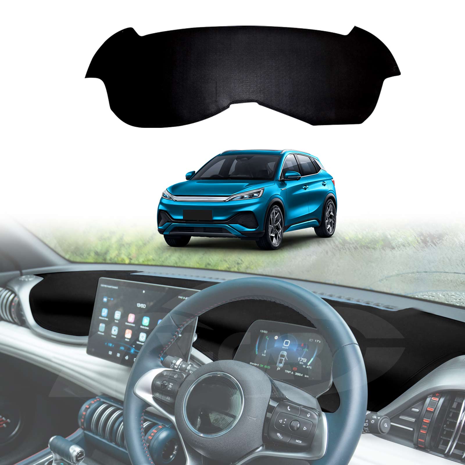 Dash Mat for BYD Atto 3 2022-2025 Non-Slip Pad Cover | X-CAR