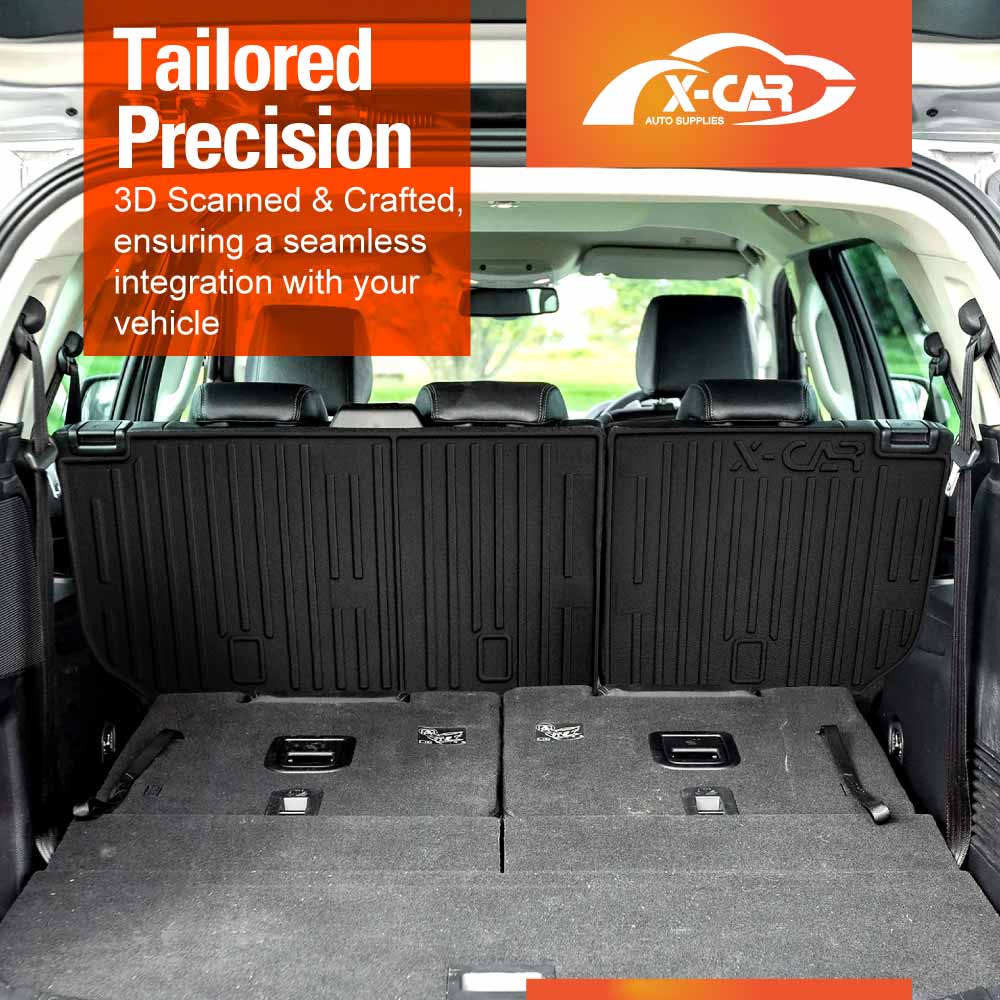 Boot Liner / Back Seat Protector for Ford Everest 2022-Onwards Cargo T ...
