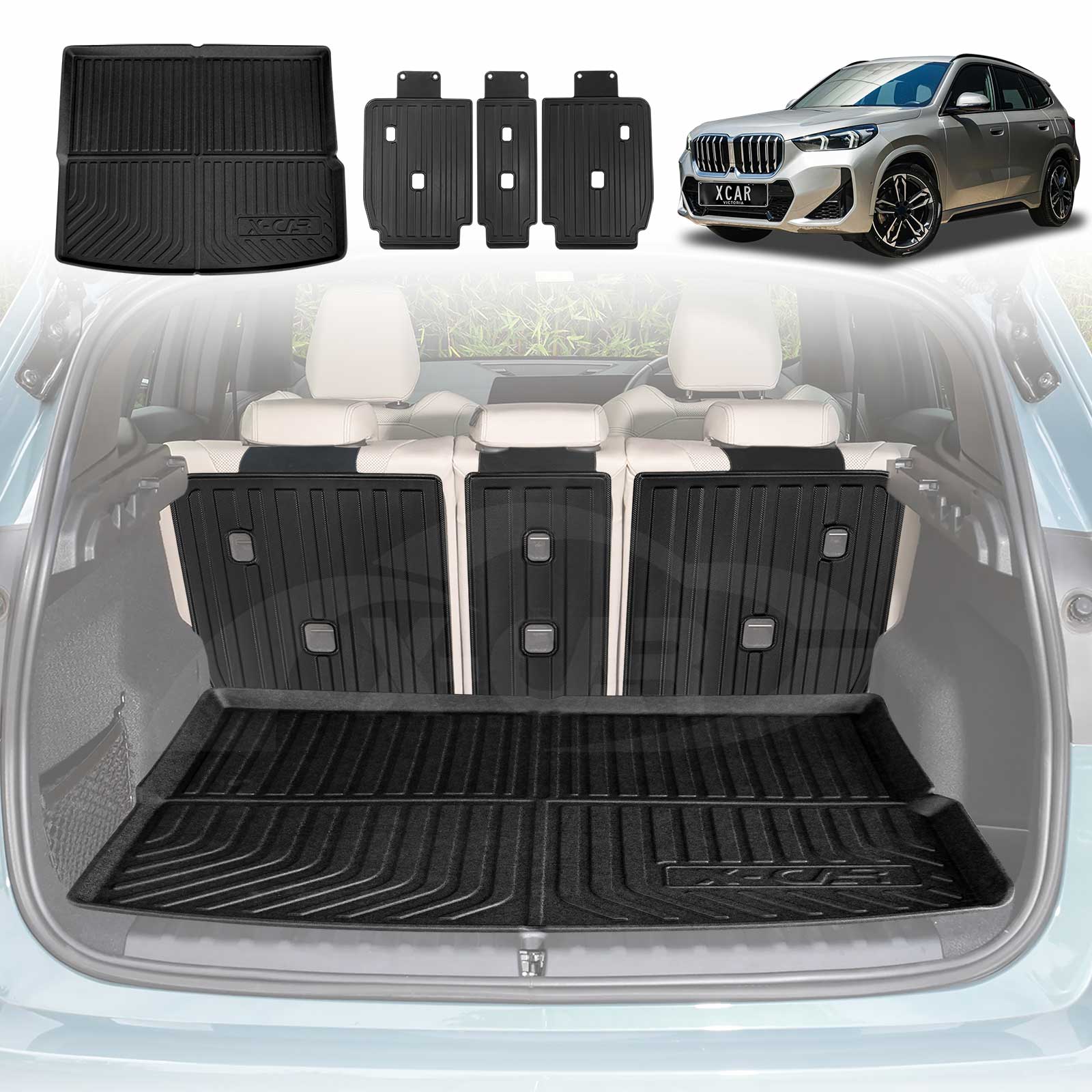 Boot Liner/Back Seat Protector for BMW X1 U11 Series 2022-Onwards |X-CAR
