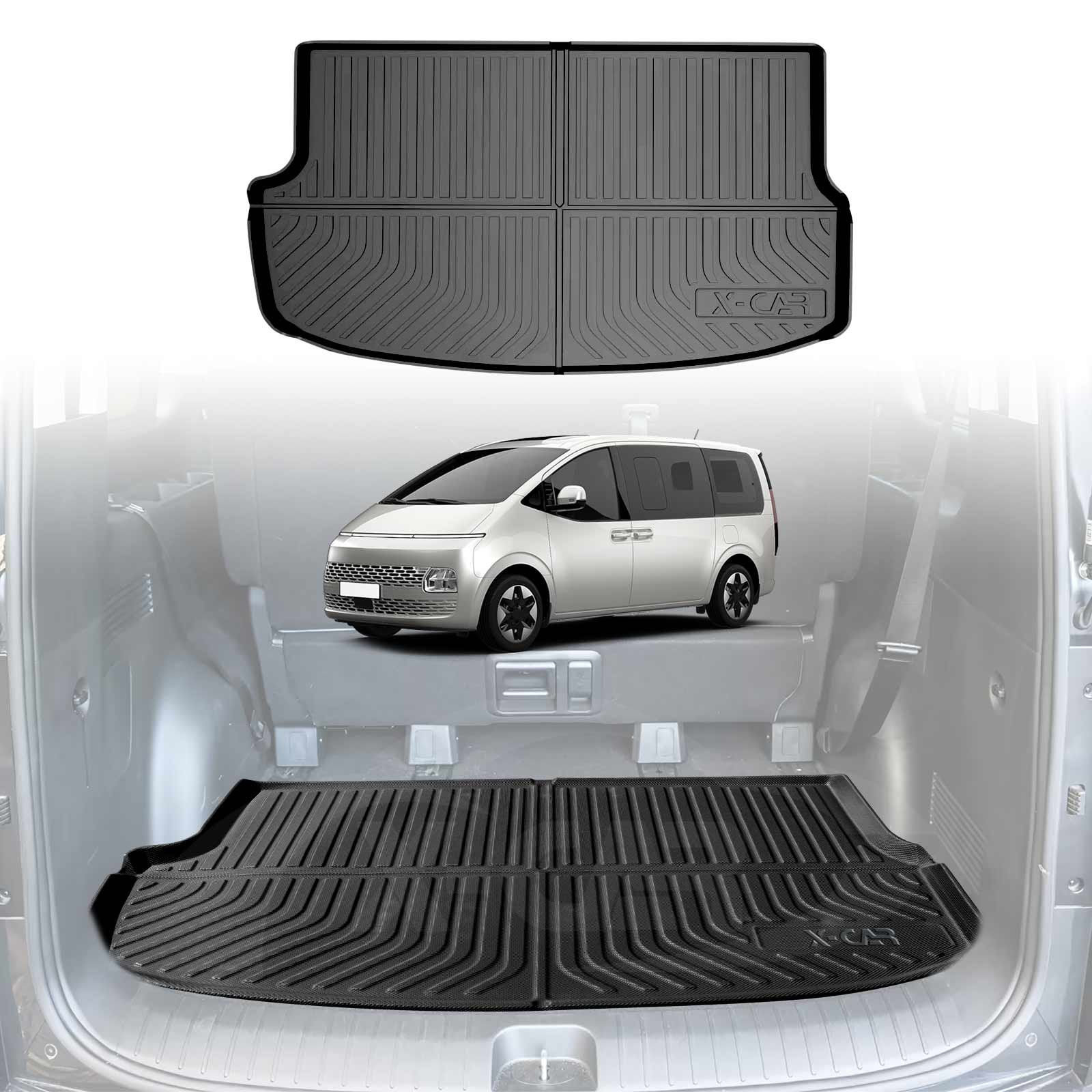 3D All-Weather Boot Liner for Hyundai Staria 2021-Onwards X-CAR | X-CAR