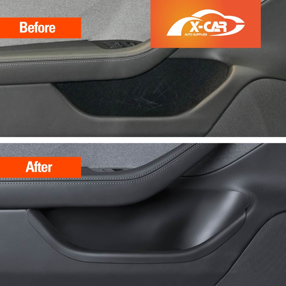 Tesla Model 3 Highland Car Door Side Fully Cover Protector Storage Box ...