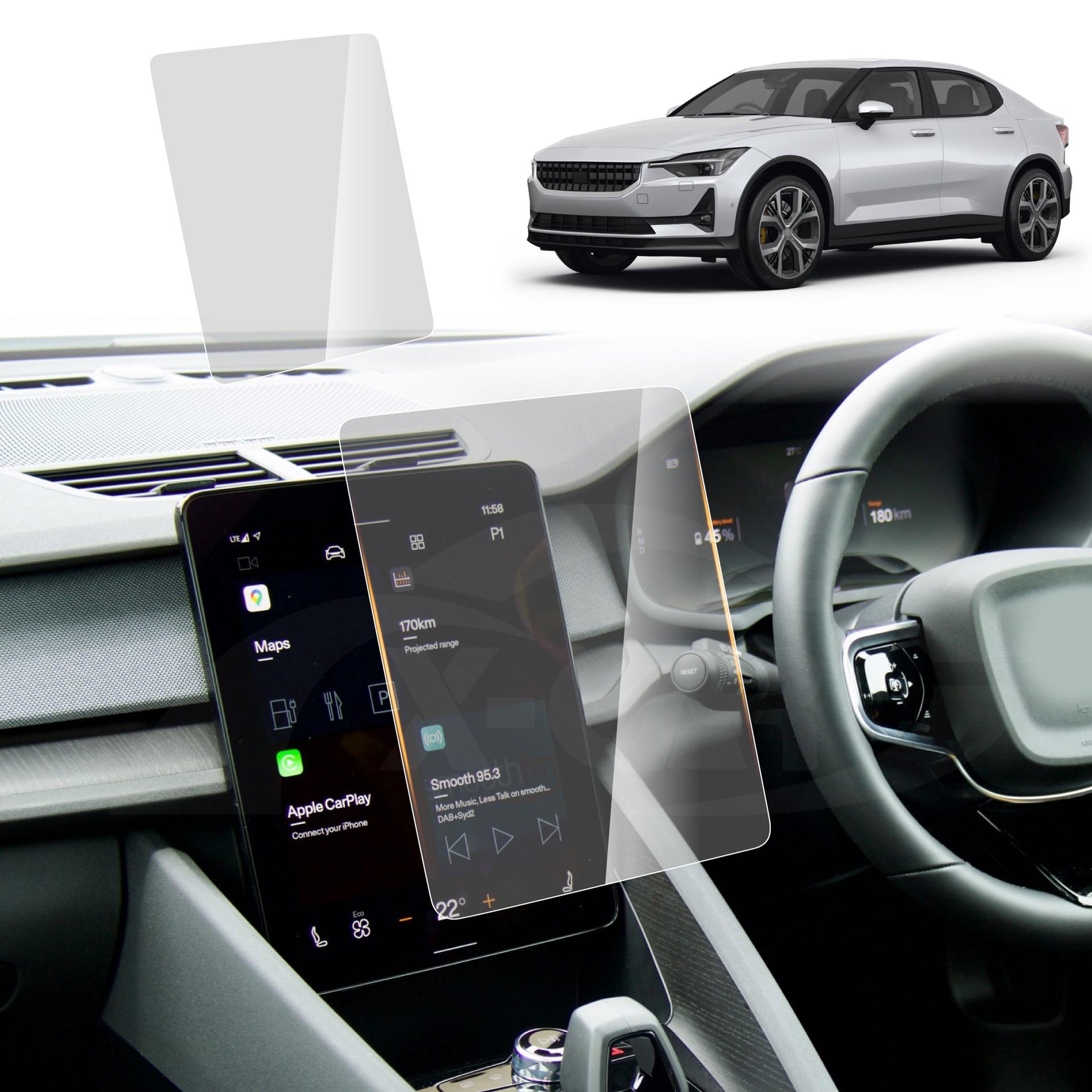 Polestar Accessories Australia | Car Floor Mats & Boot Liners | X-CAR