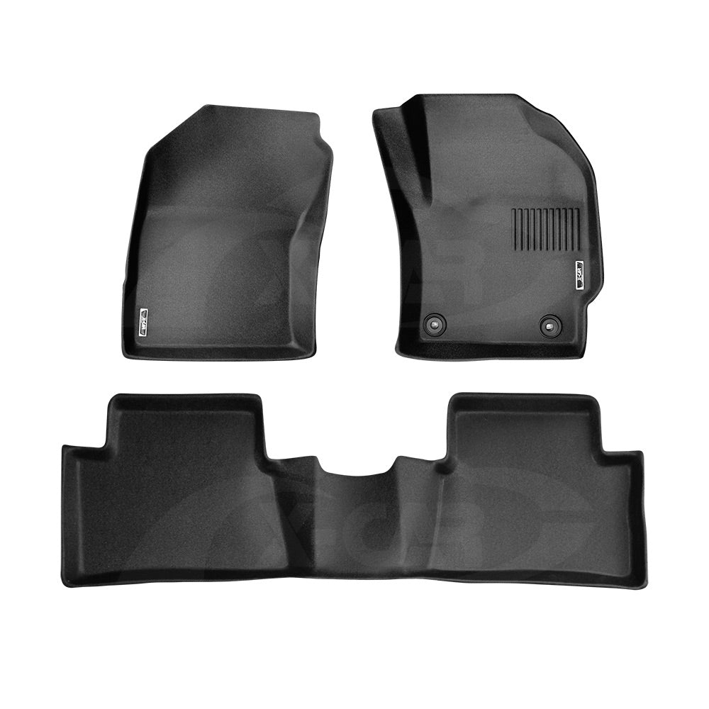 3D All-Weather Floor Mats for Toyota Corolla Sedan 2019-2025 | X-CAR
