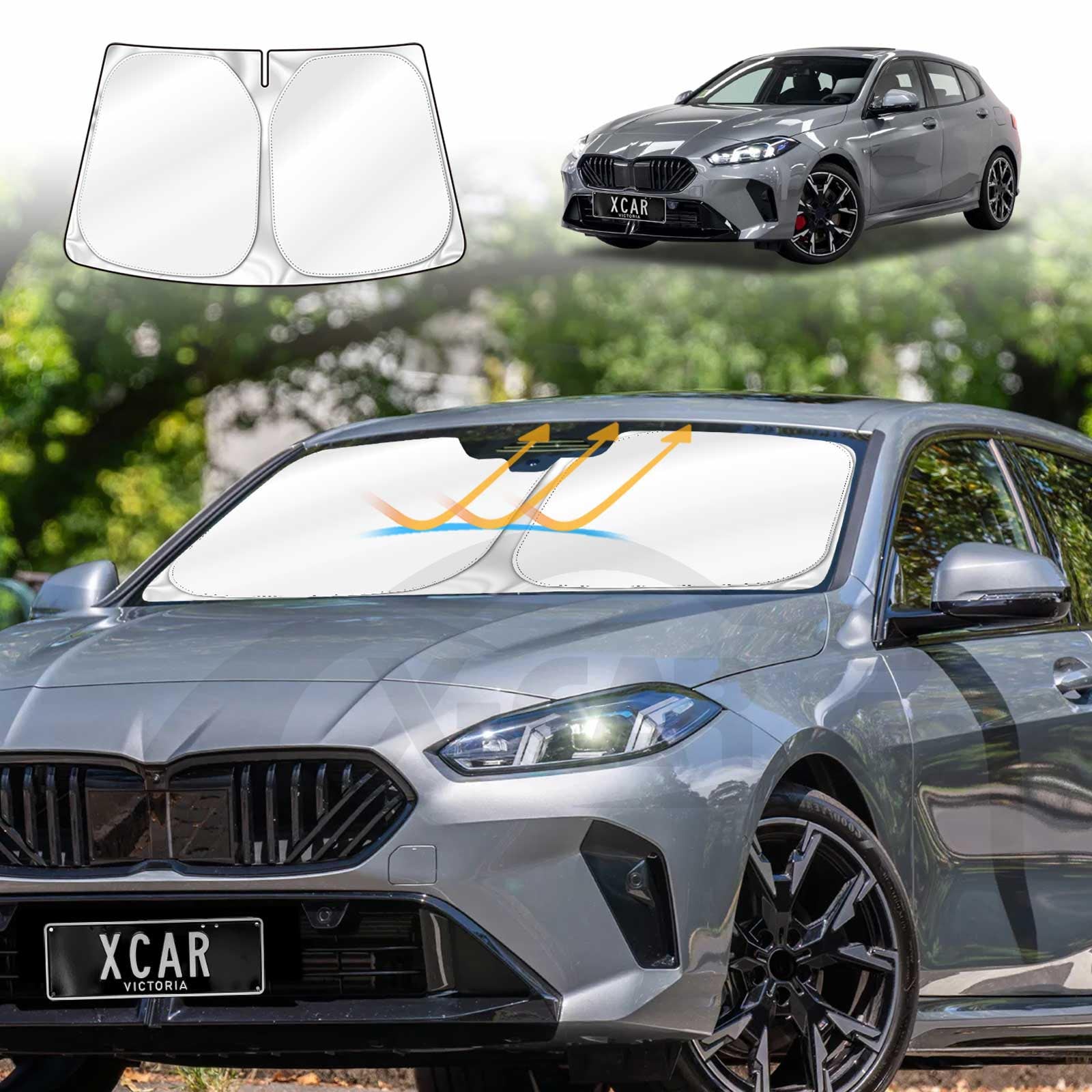 WindScreen Sun Shade for BMW 1 Series F70 2024-Onwards| X-CAR
