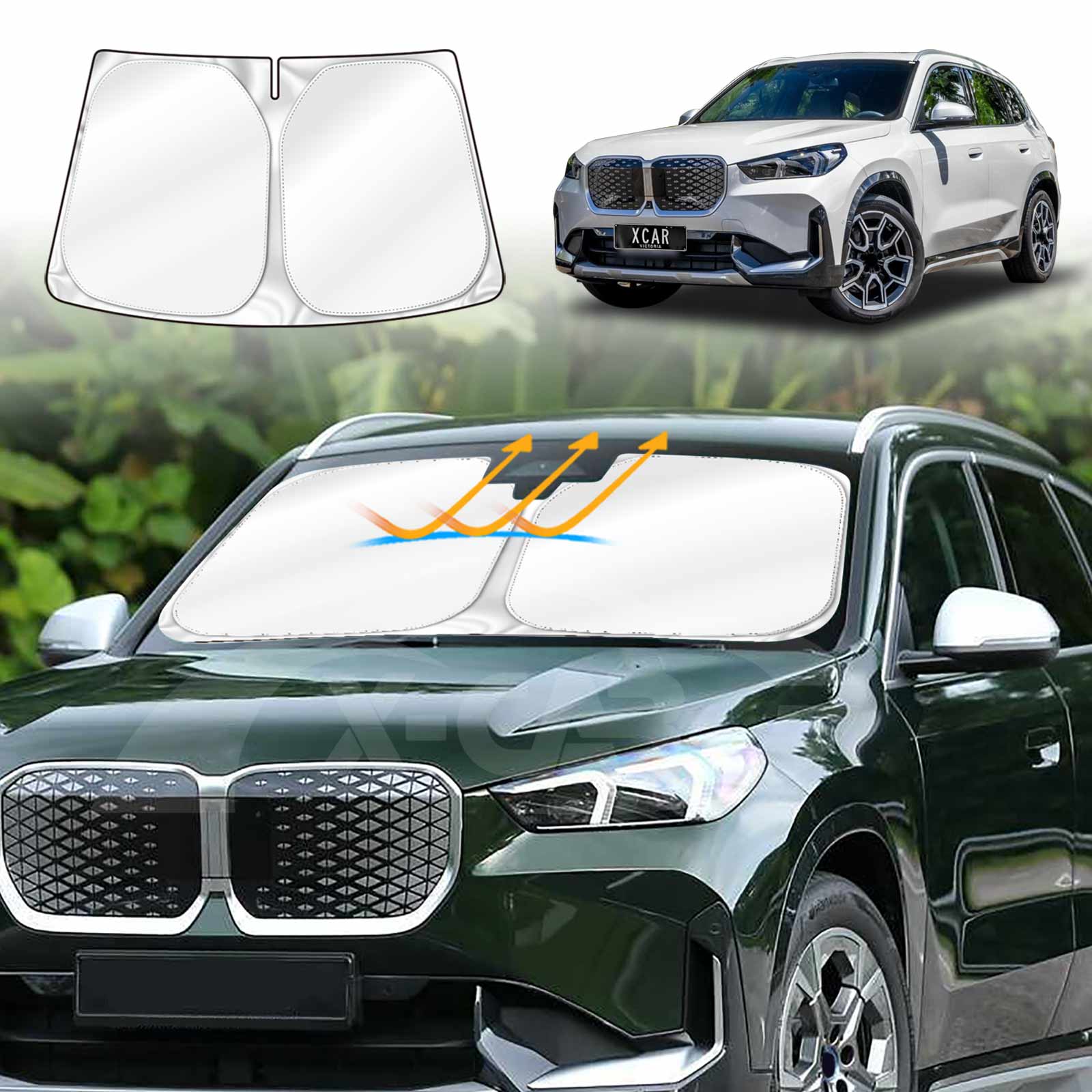 Windshield Sun Shade for BMW iX1 2023-Onwards| X-CAR