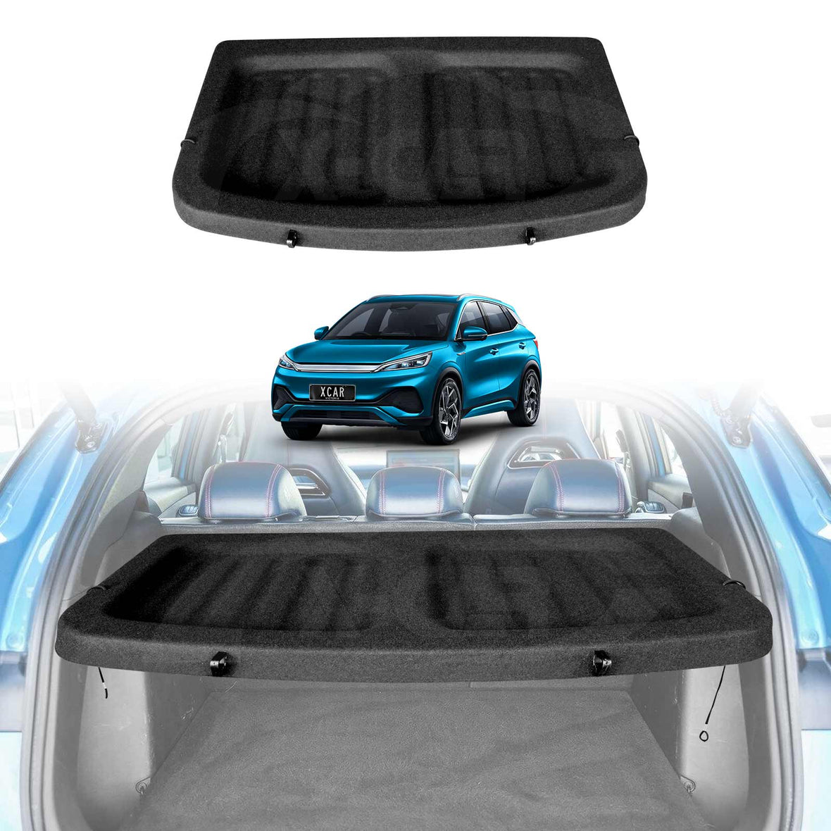 Cargo Cover for BYD Atto 3 Atto3 2022-Onwards Car Trunk Shade | X-CAR