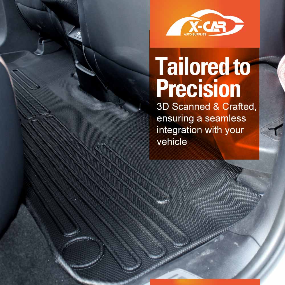 3D Floor Mats for BYD SEALION 6 2024-2025 All-Weather Car Liners | X-CAR