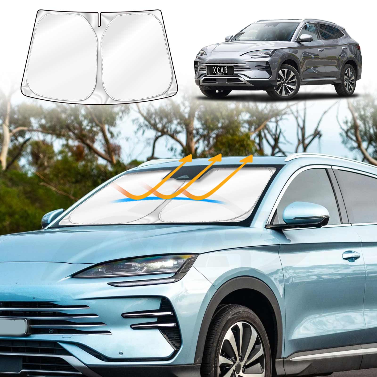 BYD Sealion 6 2024+ Windscreen Sun Shade | X-CAR