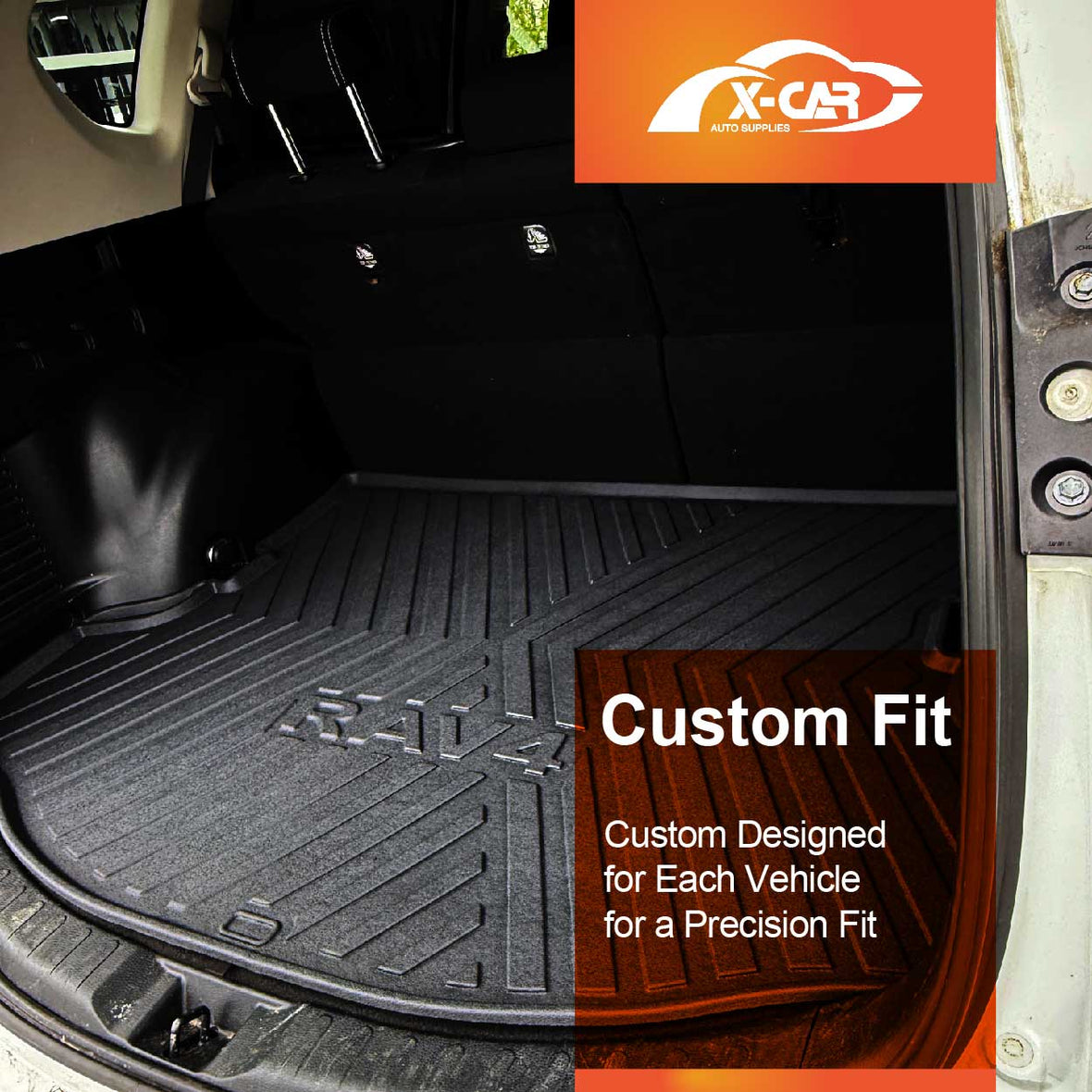 Boot Liner for Toyota RAV4 2013-2018 Space Saver | X-CAR