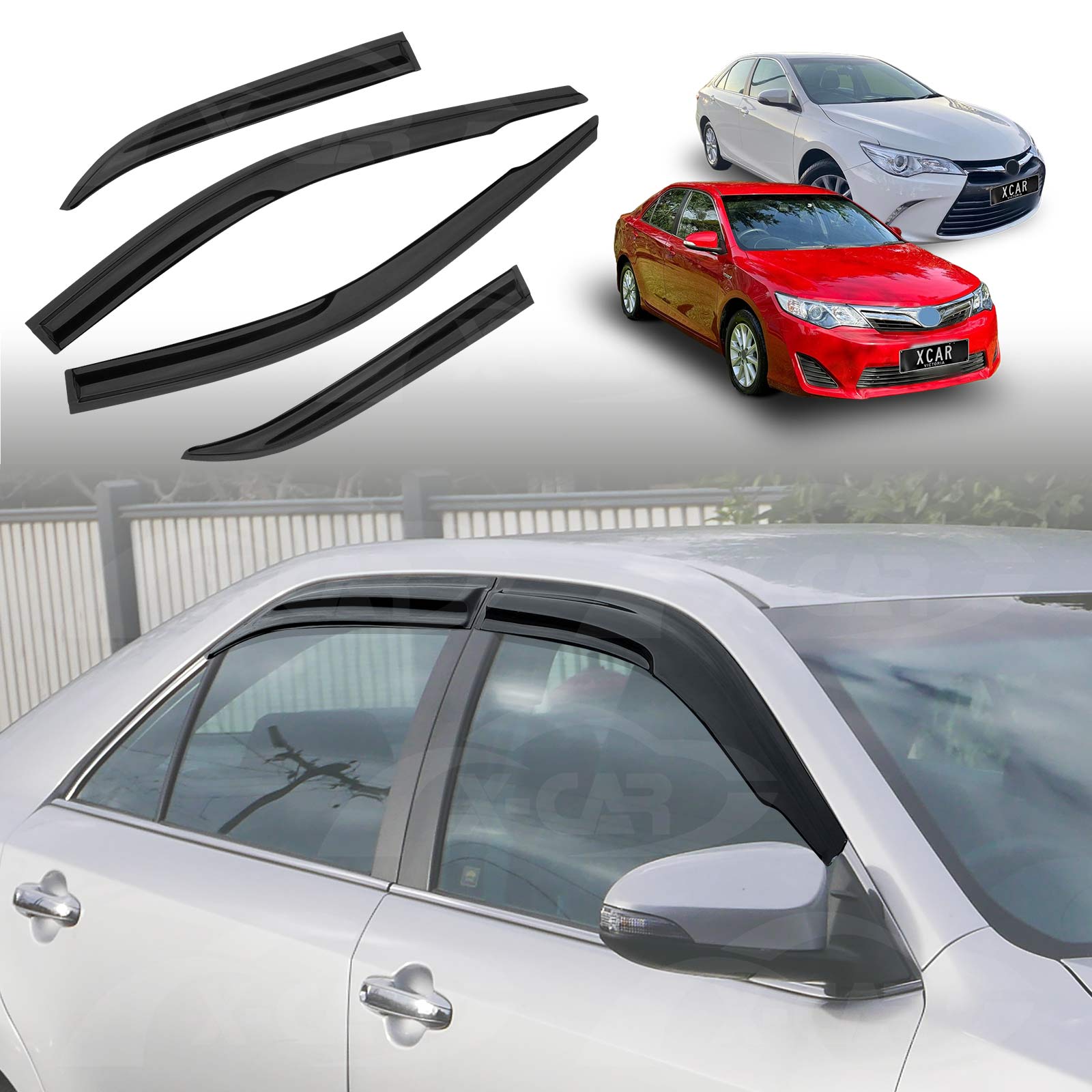 WeatherShields for Toyota Camry 2012-2017 Petrol/Hybrid Car Accessories ...