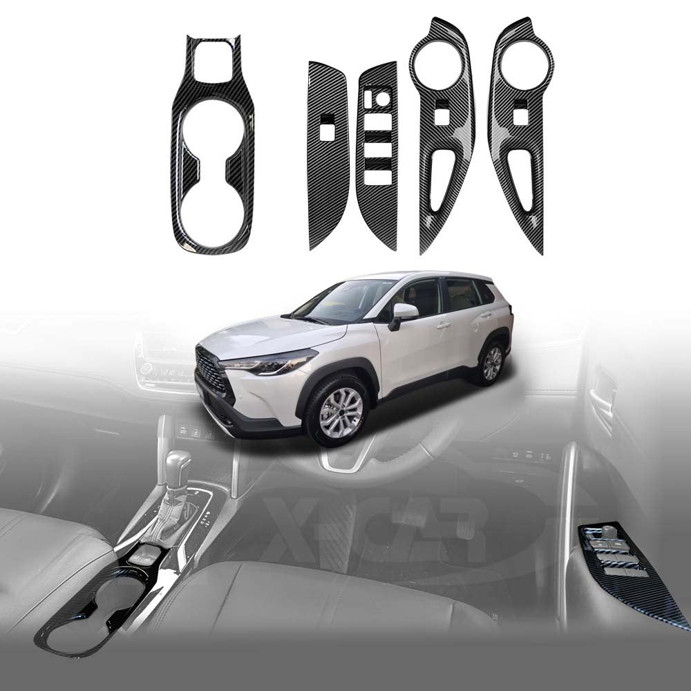Cup Holder Window Control Panel Trim for Toyota Corolla Cross 2022-2025 ...