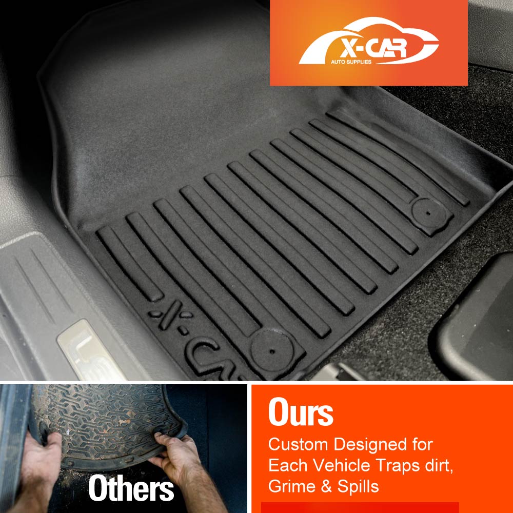 3D Floor Mats for Lexus LBX 2024-Onwards All-Weather Heavy Duty Liners ...