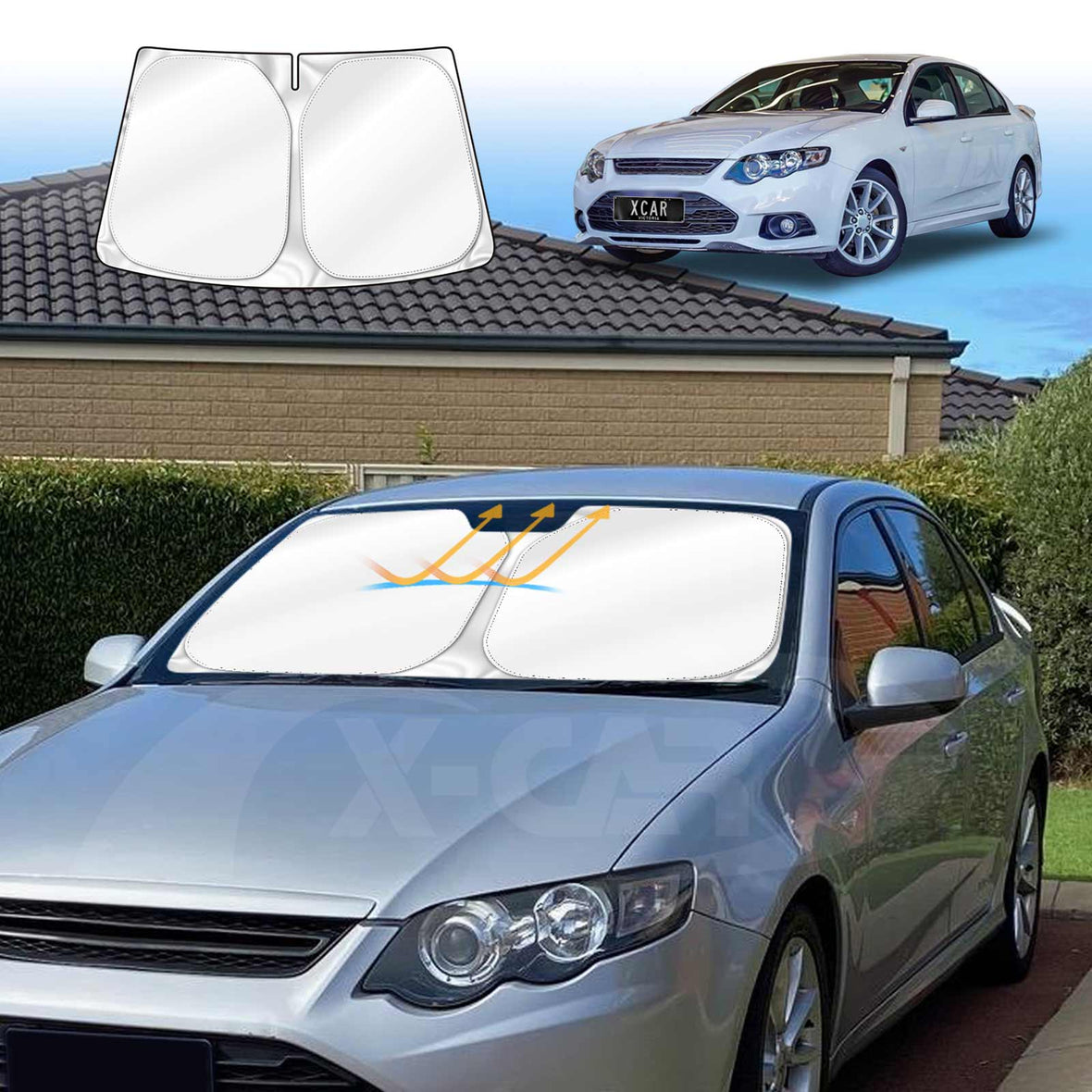 WindScreen Sun Shade for Ford Falcon FG FGX 2008-2016 Accessories ...