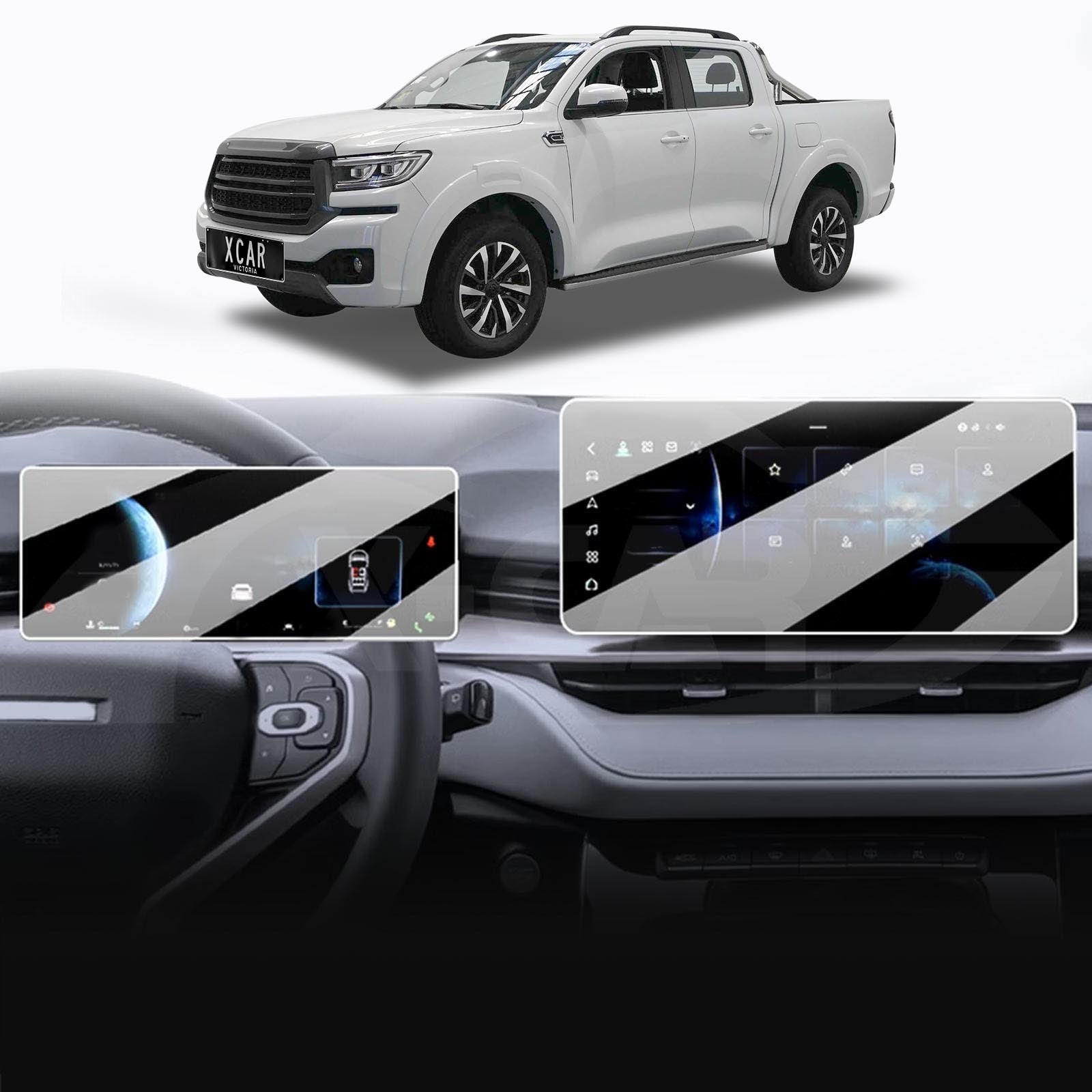 Touch Screen Protector for GWM Cannon 2024-Onwards Tempered Glass Cent ...