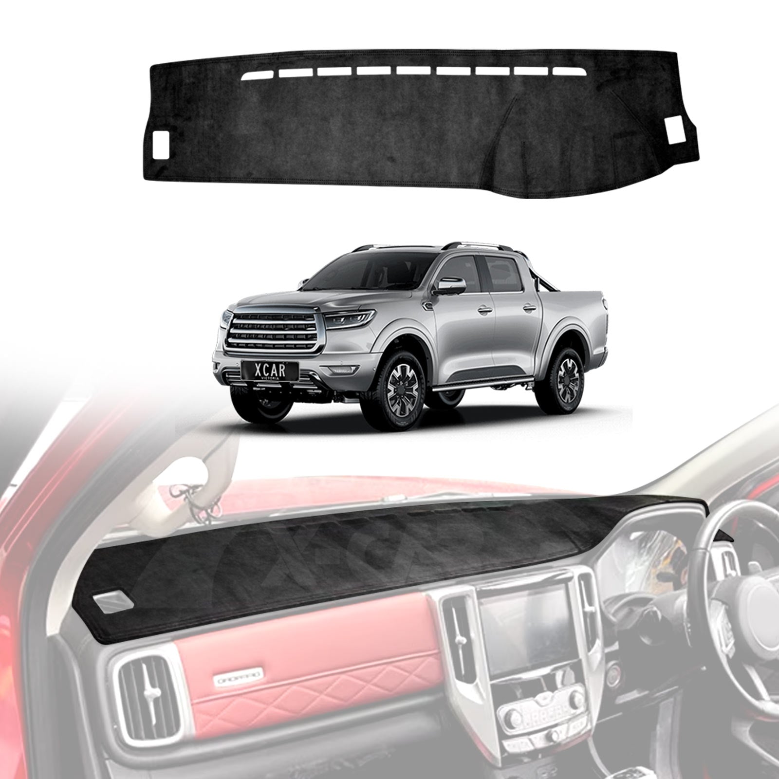 Dash Mat for GWM Cannon-X/Cannon Vanta/Cannon-XSR 2021-2024 Non-Slip P ...