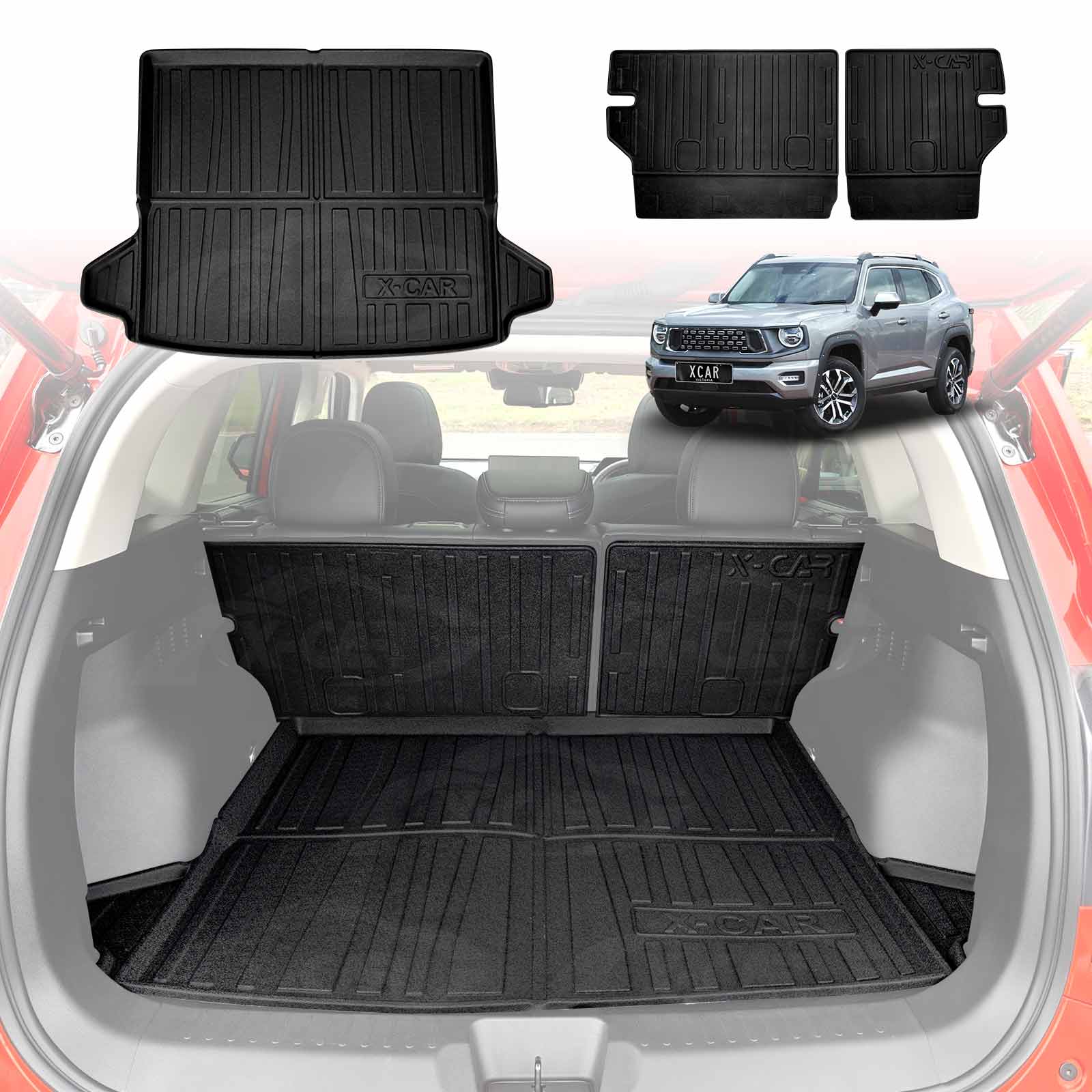 Boot Liner/ Back Seat Protector for GWM Haval H7 2025-Onwards All ...