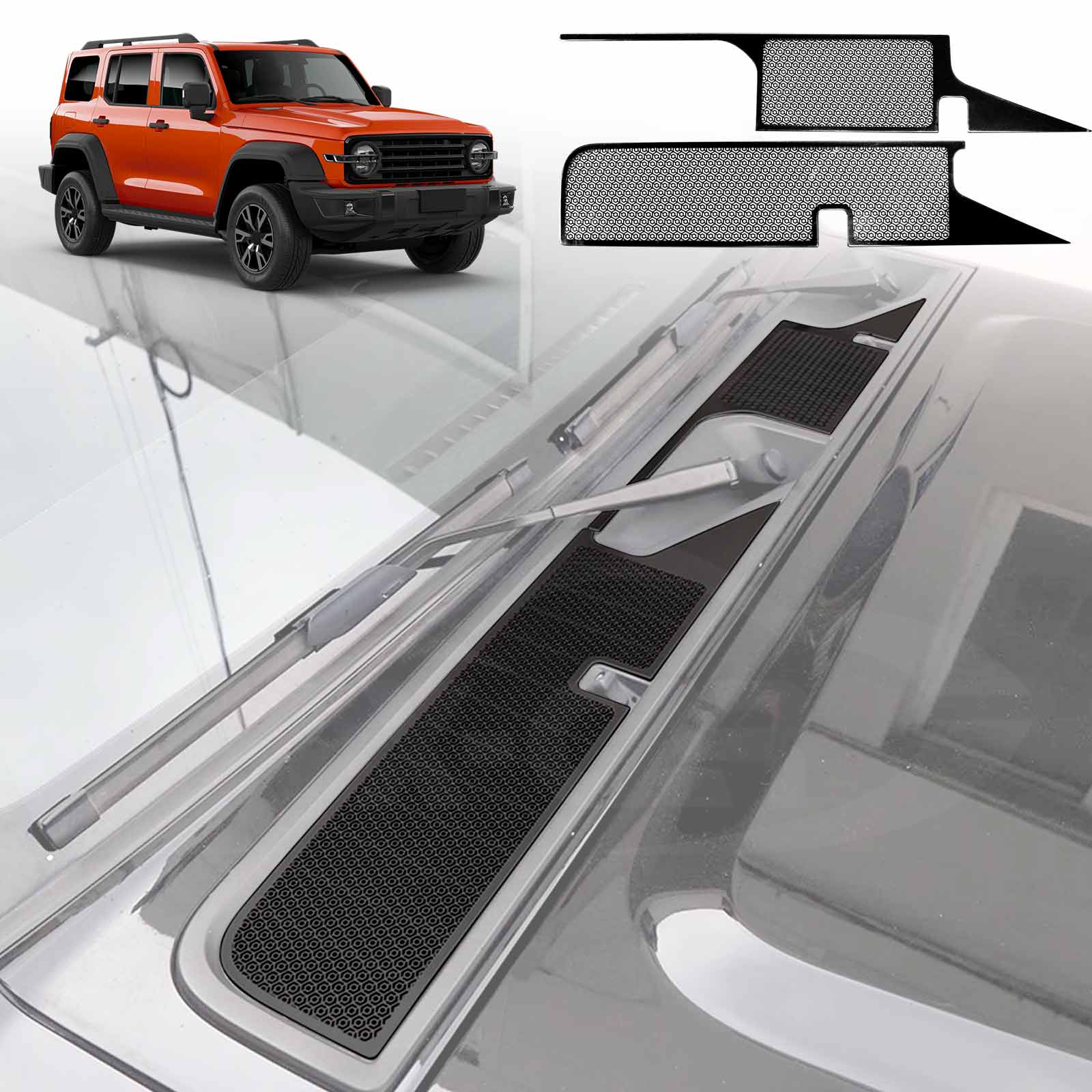 Front Engine Air Flow Intake Vent Grille Cover for GWM Tank 300 Tank300 ...