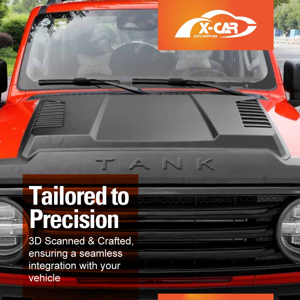 Scoop Hood Cover/ Bonnet Protector for GWM Tank 300 Tank300 2023-2025 ...