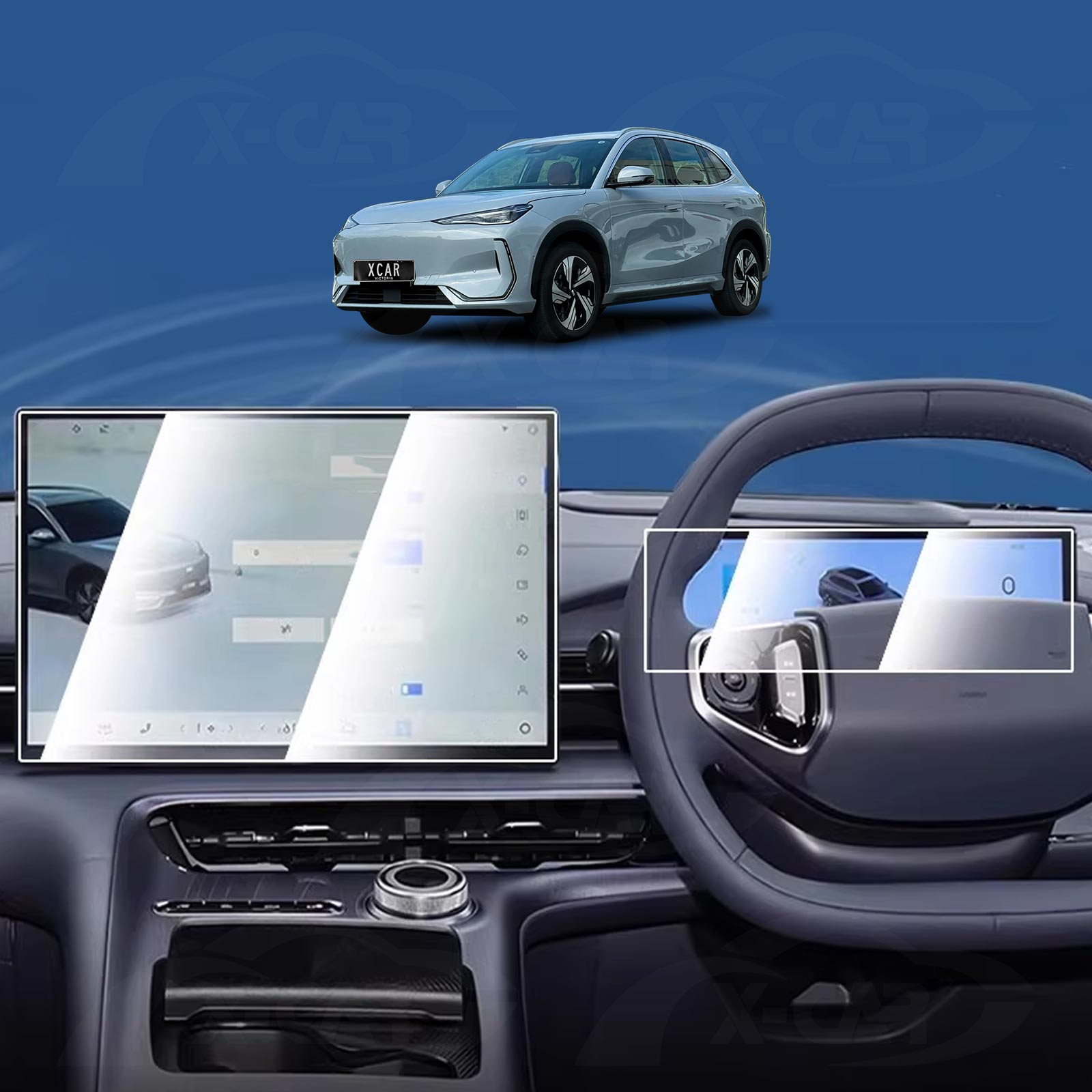 Geely EX5 EX 5 2025-Onwards Tempered Glass Dash Screen Center Console ...
