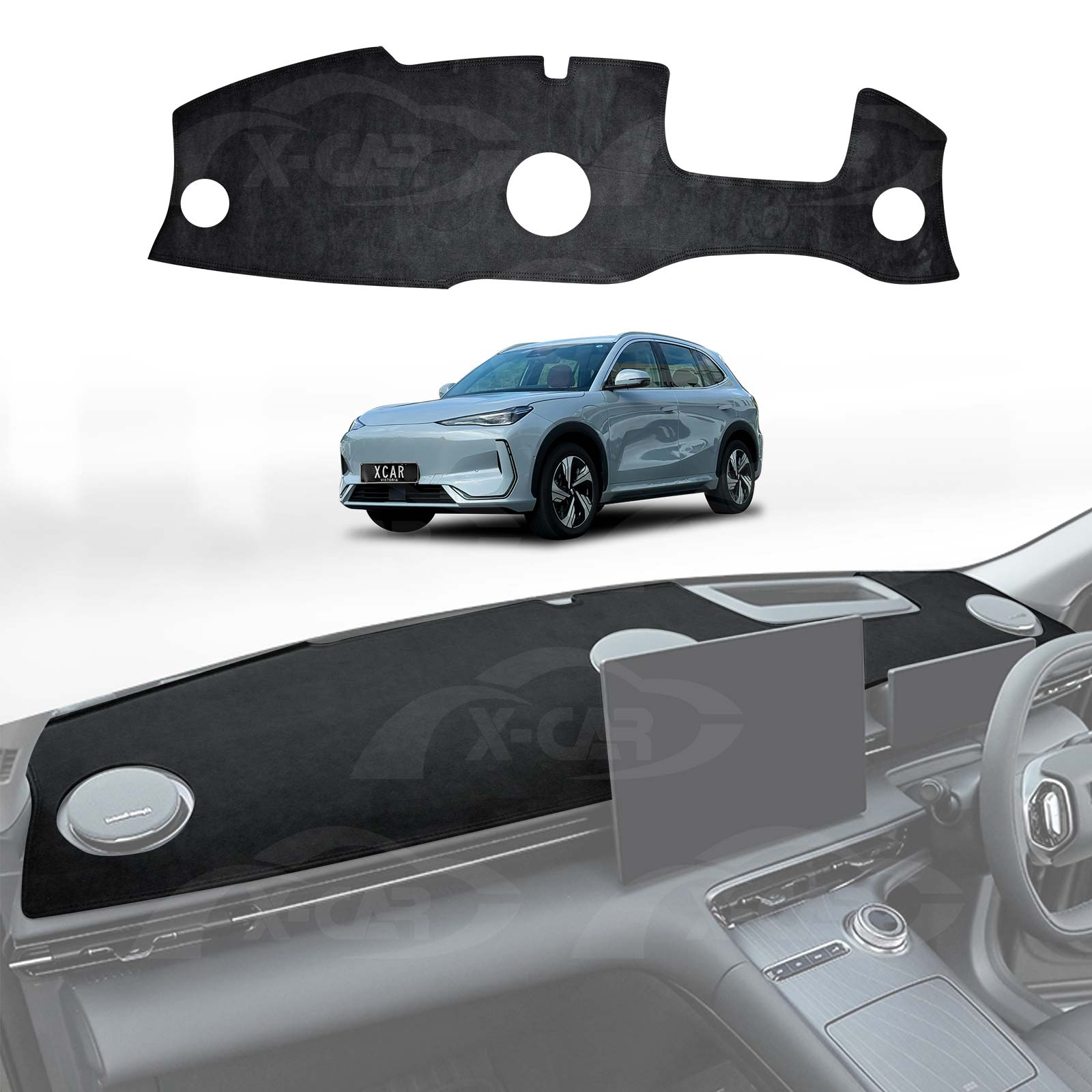 Dash Mat for Geely EX5 EX 5 2025-Onwards With HUD Non-Slip Microfiber ...