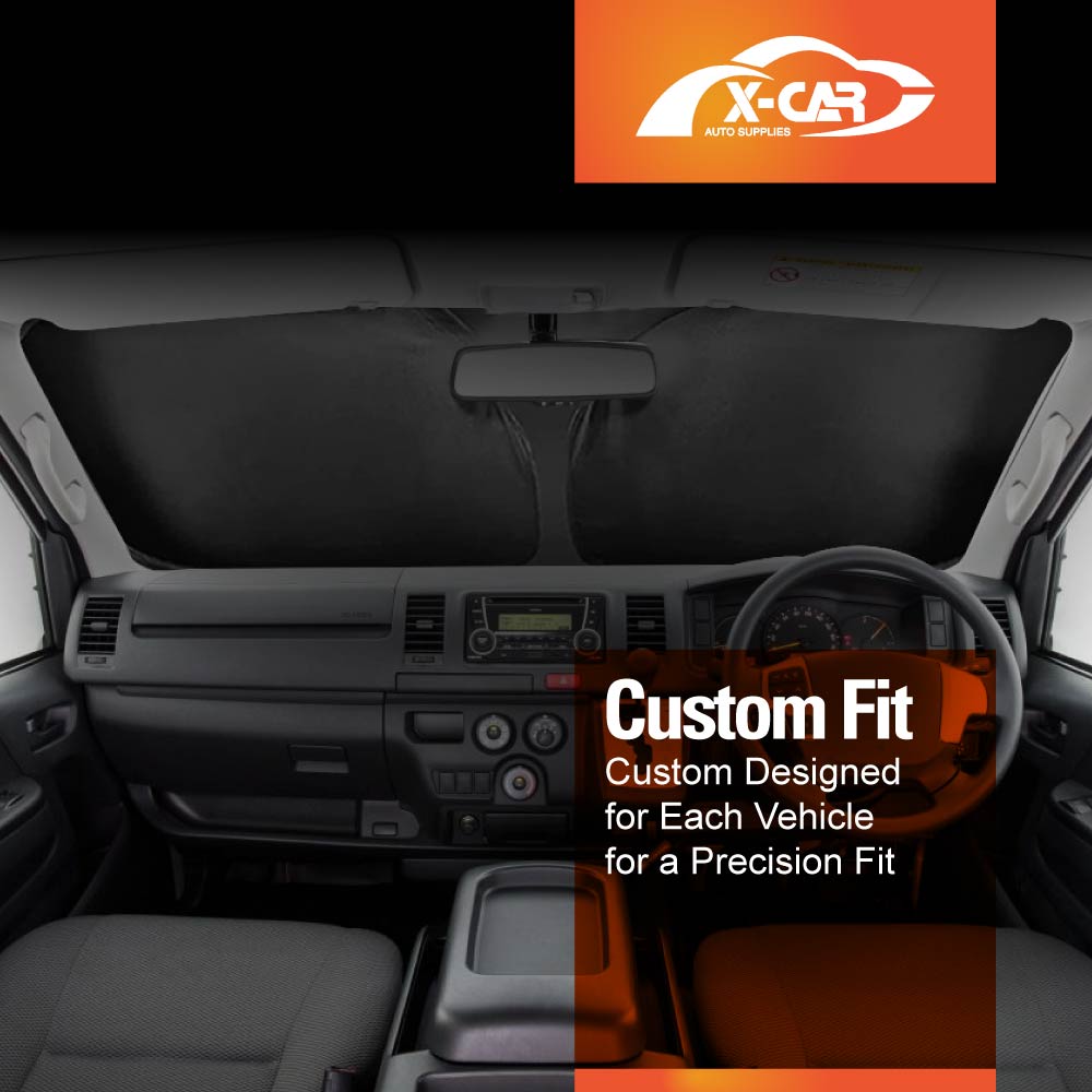 WindScreen Sun Shade for Toyota HiAce Van 2005-2018 | X-CAR
