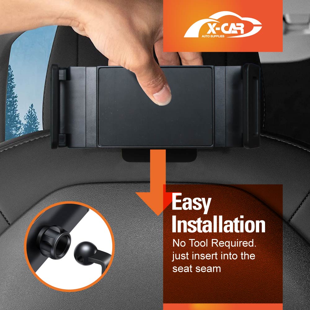 Tesla Model 3 Highland 2023-2025 Seat Back Tablet Holder Mount | X-CAR