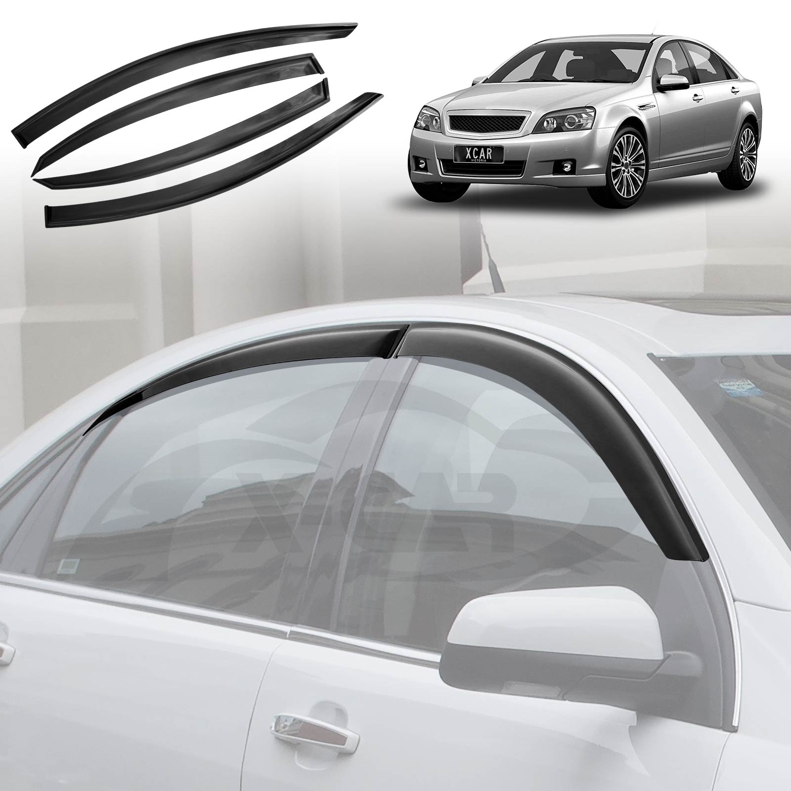 WeatherShields for Holden Caprice WM WN 2006-2017 Car Weather Shields ...