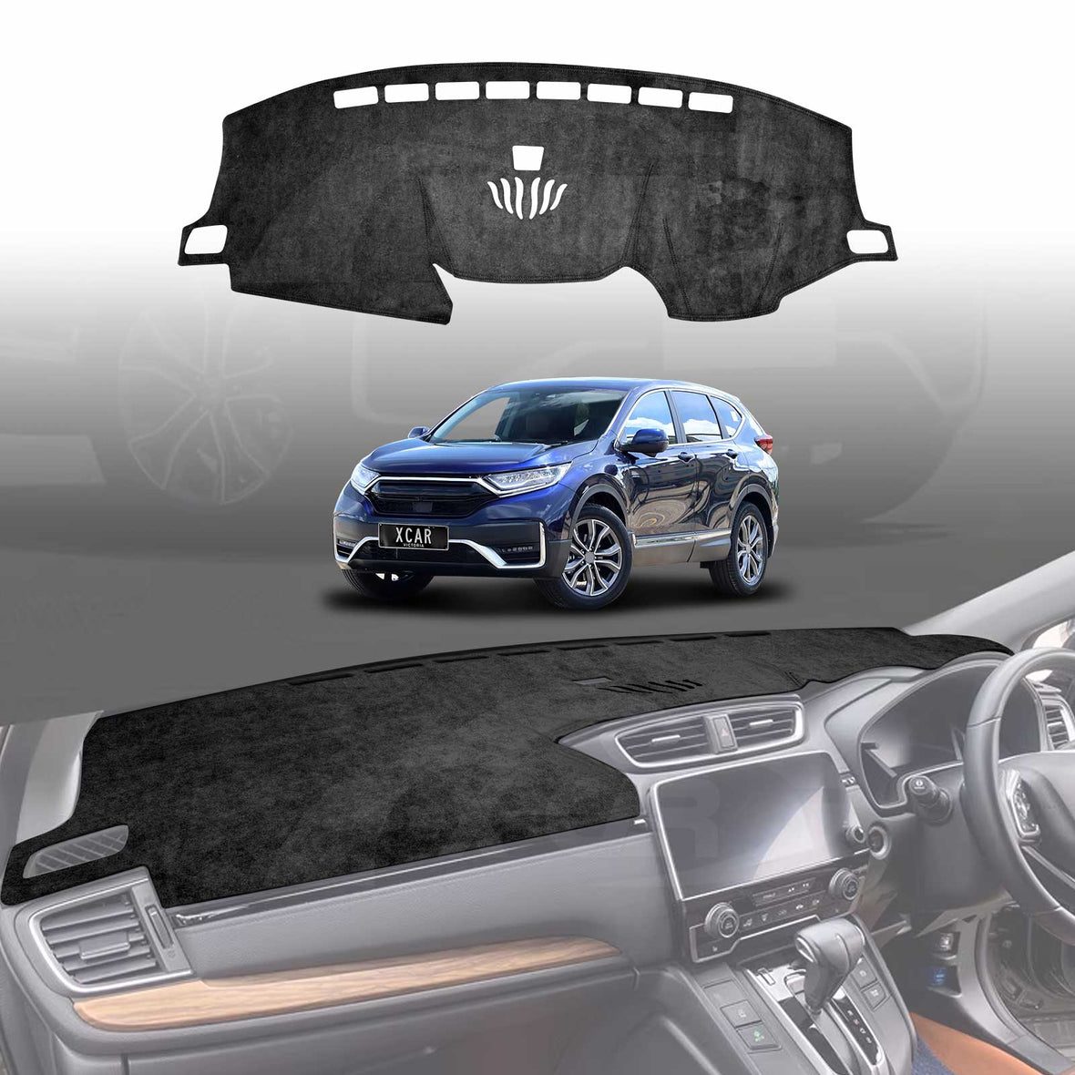 Dash Mat for Honda CRV CR-V 2017-2023 Non-Slip Microfiber Pad Cover| X-CAR