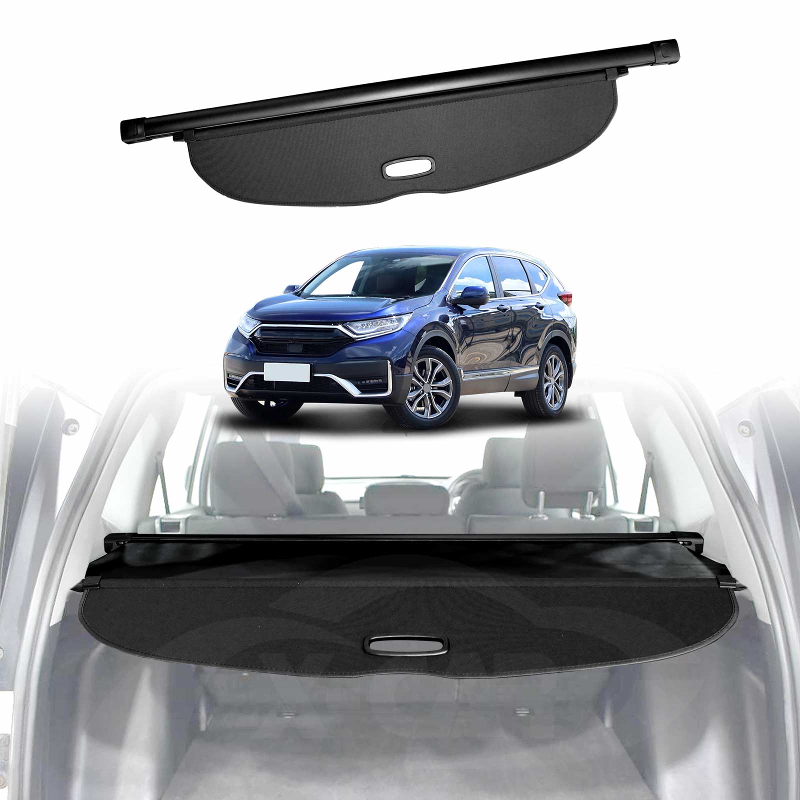 Retractable Cargo Cover for Honda CRV CR-V 2017-2023 Trunk Luggage ...