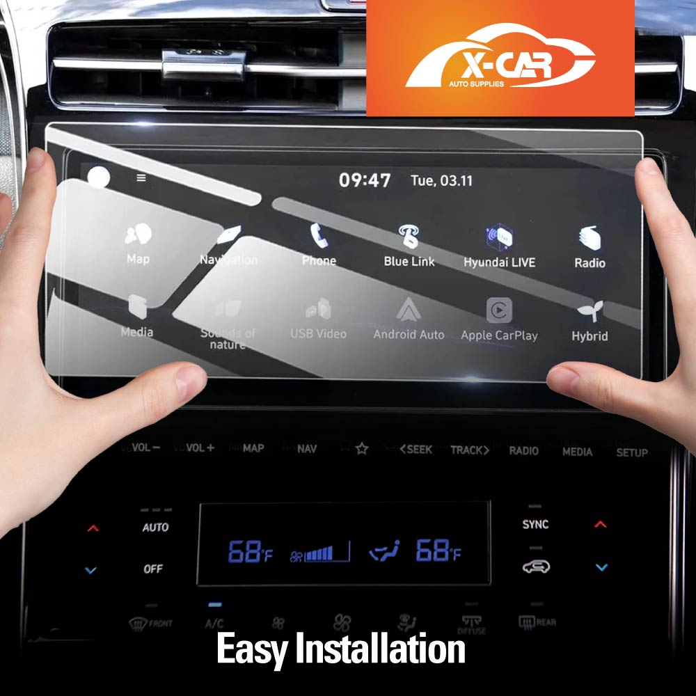 Tempered Glass Screen Protector for Hyundai Tucson 2021-Onwards ...