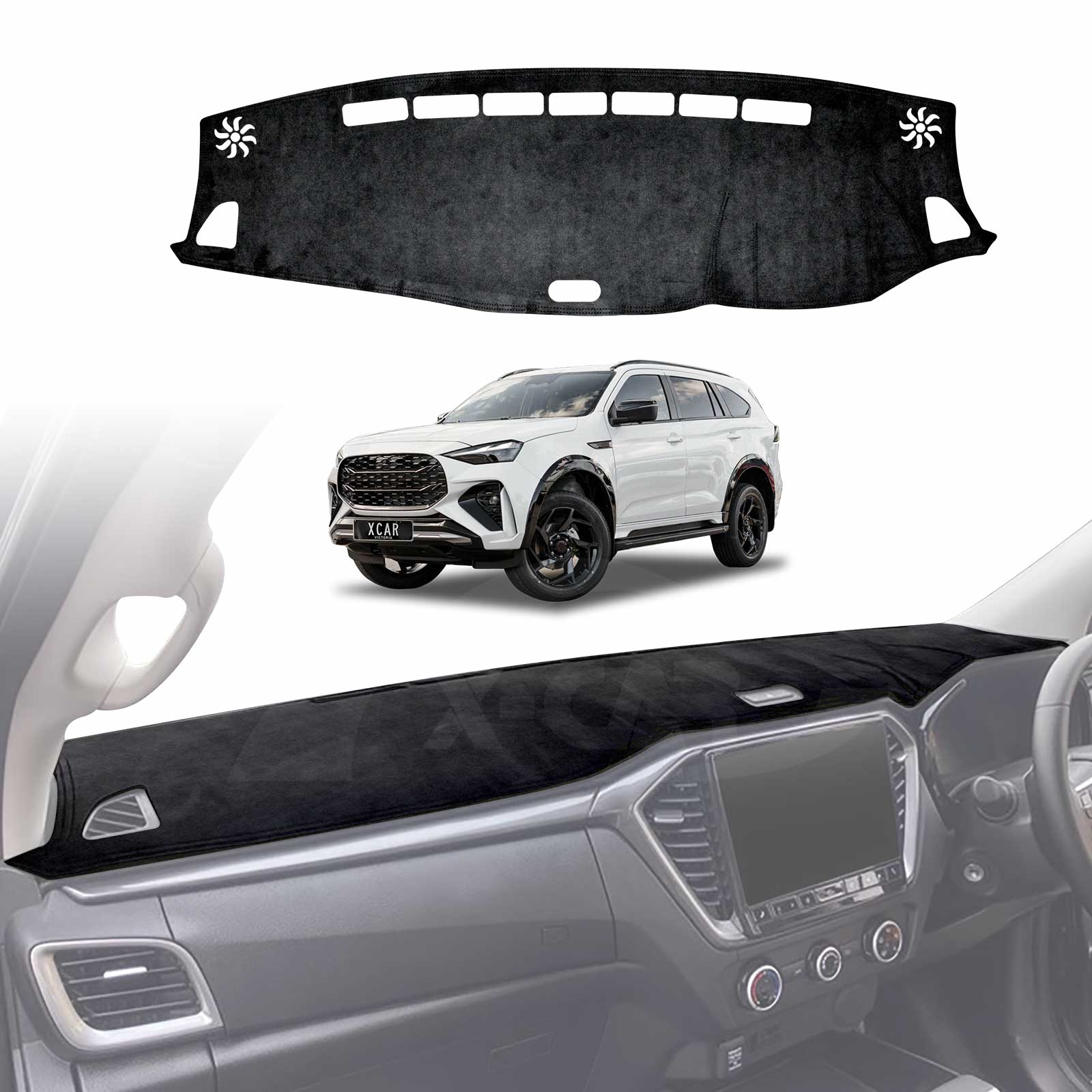 Dash Mat for Isuzu MU-X MUX 2022-Onwards Non-Slip Dashboard Pad Cover ...