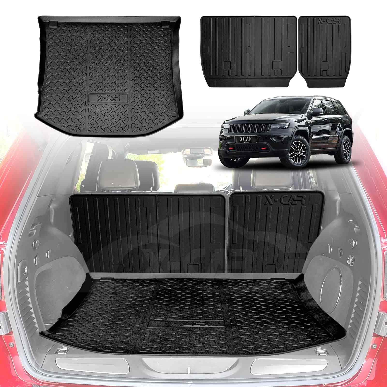 Boot Liner for Jeep Grand Cherokee 2011-2021 Cargo Trunk Mat Luggage ...
