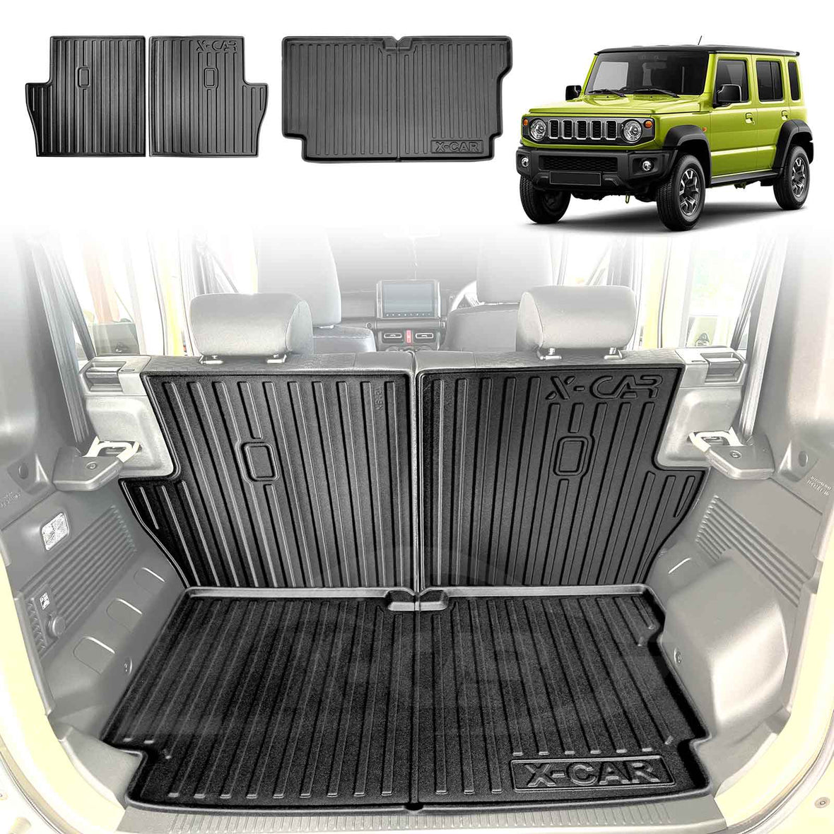 Boot Liner / Back Seats Protector for Suzuki Jimny XL 5-Door 2023-Onwa ...
