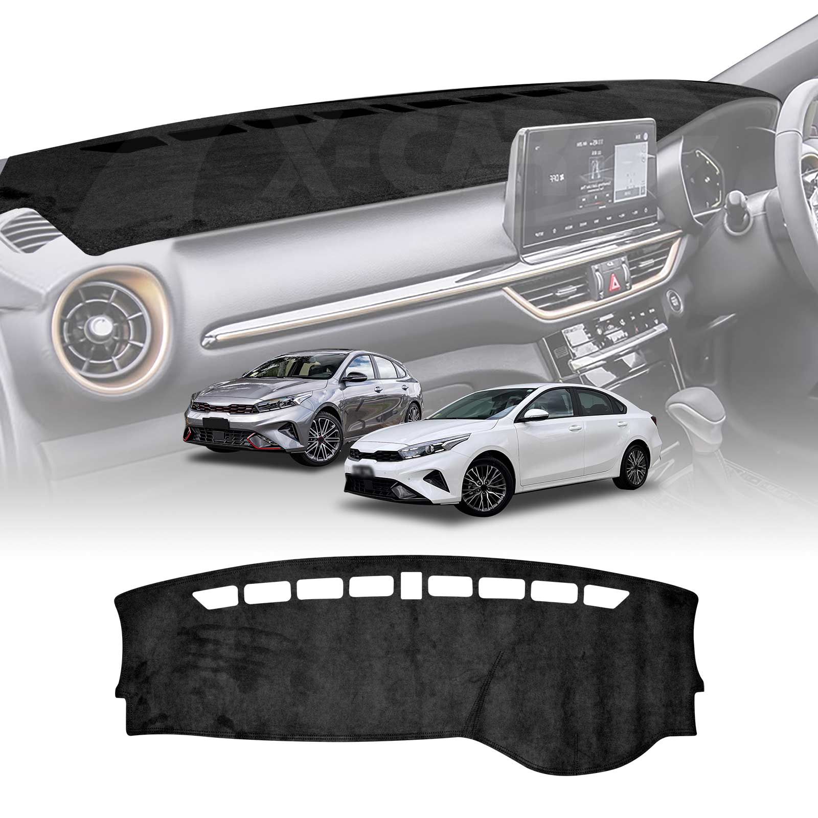 Dash Mat for Kia Cerato Hatch & Sedan 2018-2024 Non-Slip Dash Mat | X-CAR