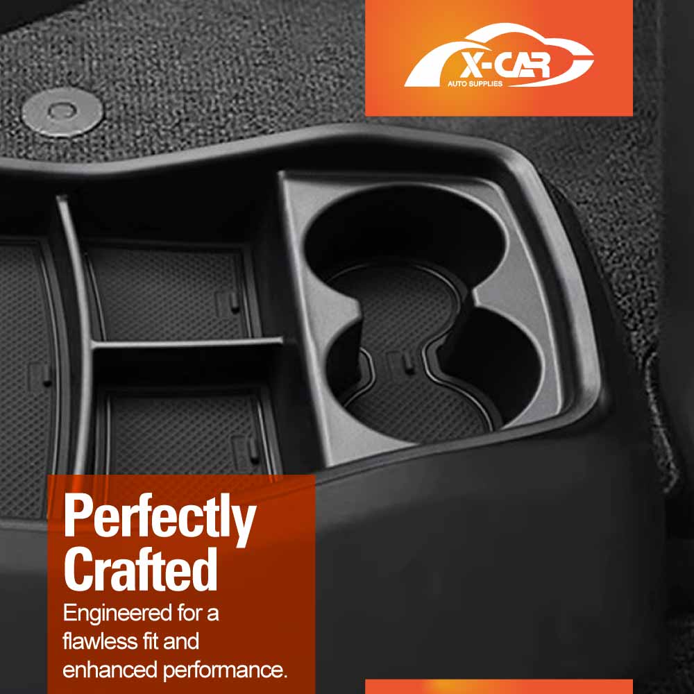 Kia EV9 2023-Onwards Centre Console Organizer Tray Car Accessories | X-CAR
