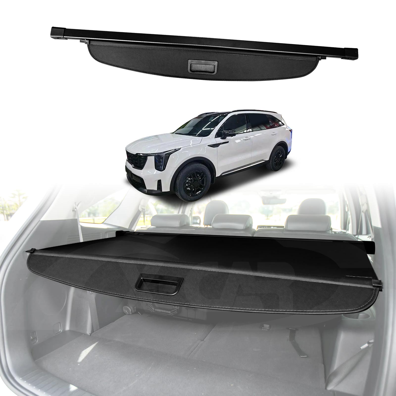 Retractable Cargo Cover For Kia Sorento 2020-2025 | X-CAR