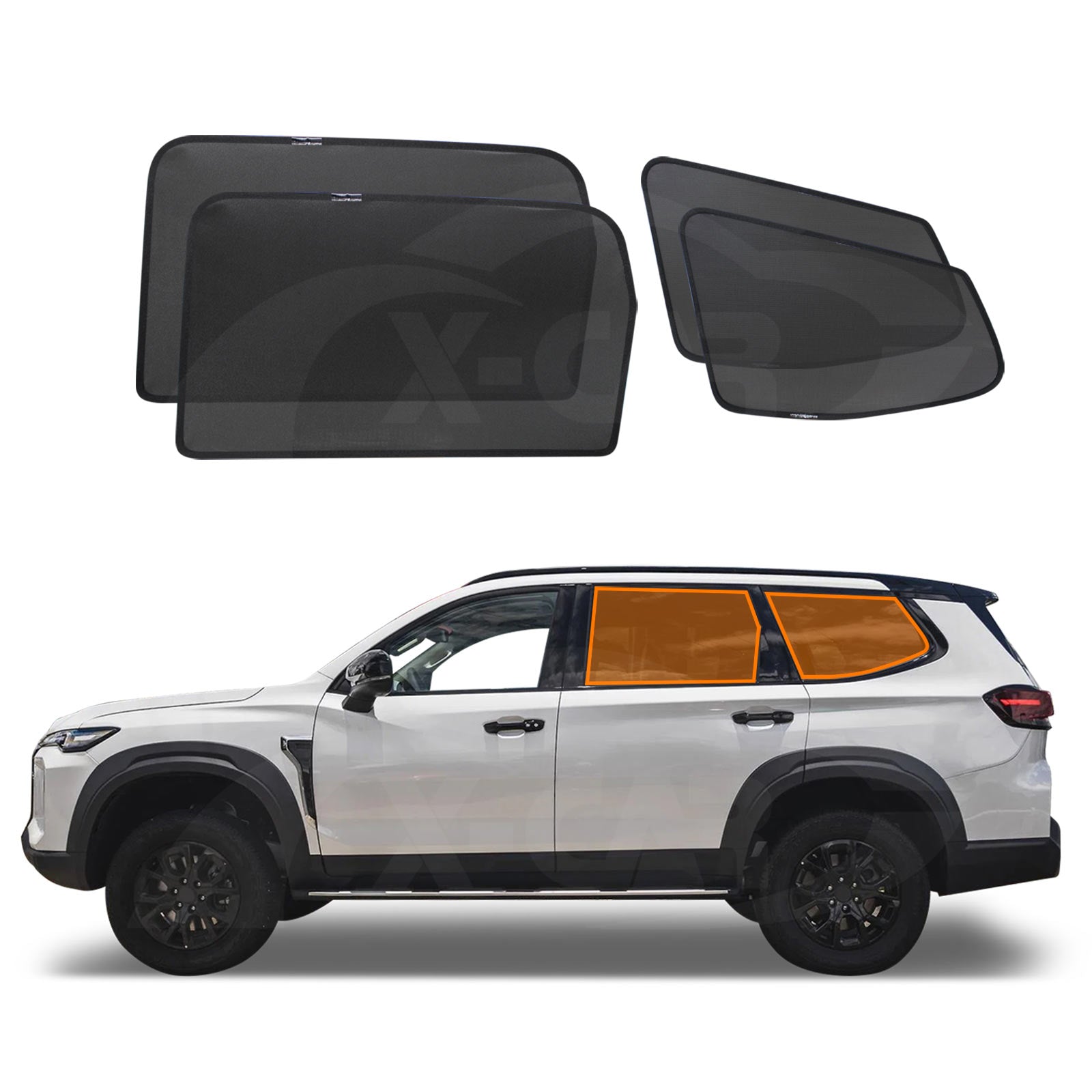 Window Sun Shade for LDV D90 2025-Onwards Sun Blind Mesh Accessories ...