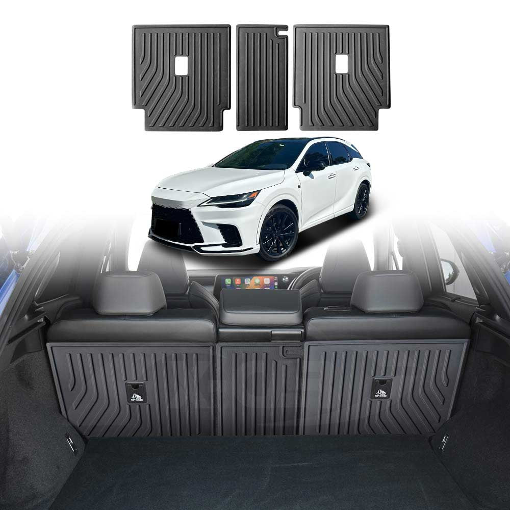 Kick mats for Lexus RX350 RX350h RX500h 2022-2024 Car Back Seats ...