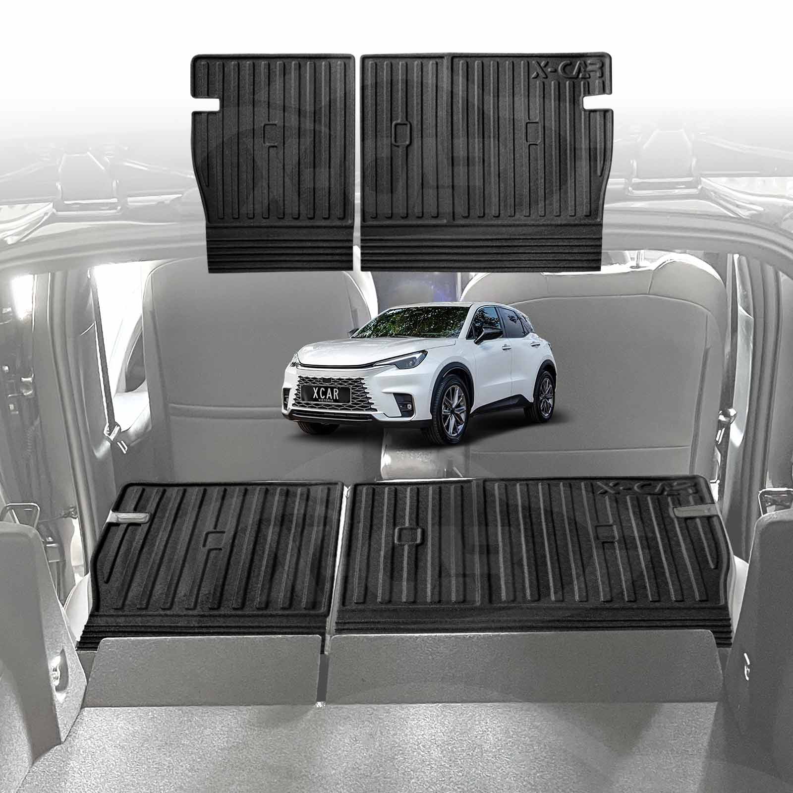 Boot Liner / Back Seats Protector for Lexus LBX AWD 2024-Onwards Trunk ...