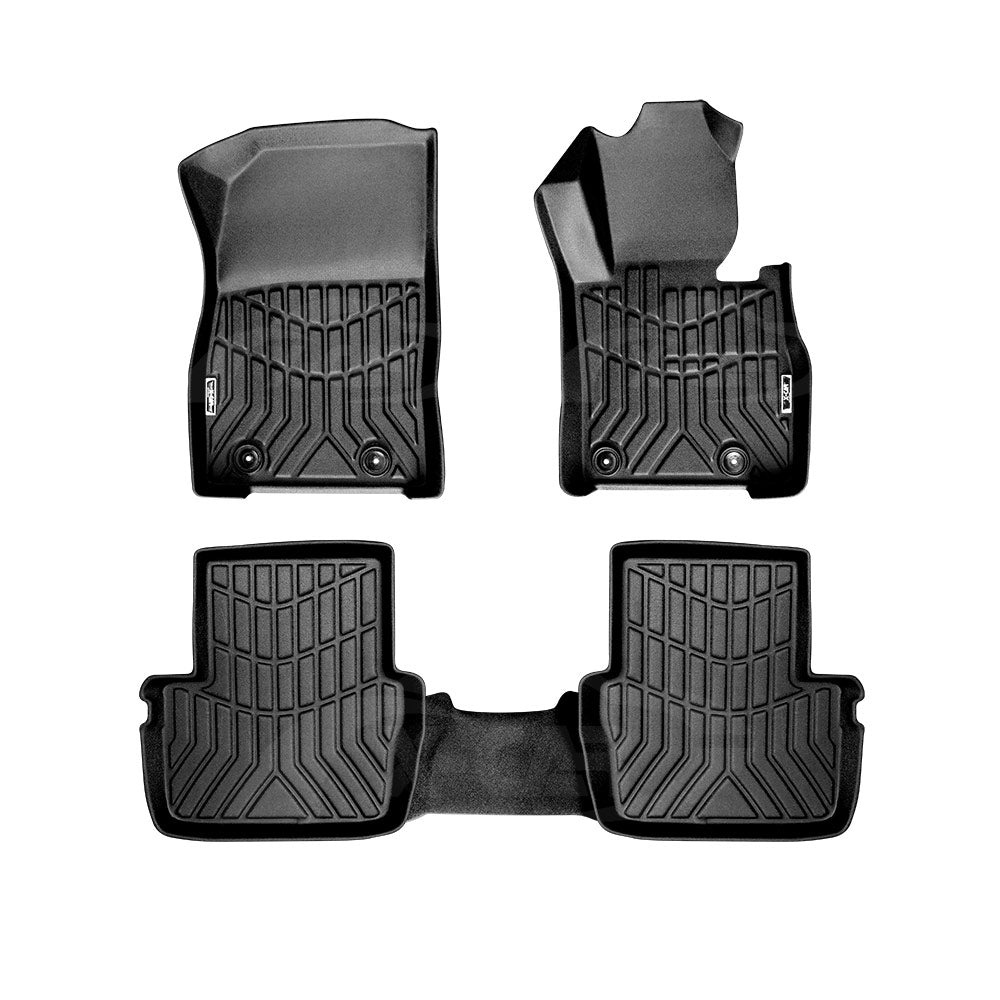 Floor Mats for Mazda 2 Hatch & Sedan 2014-2025 DL Series Full Set ...