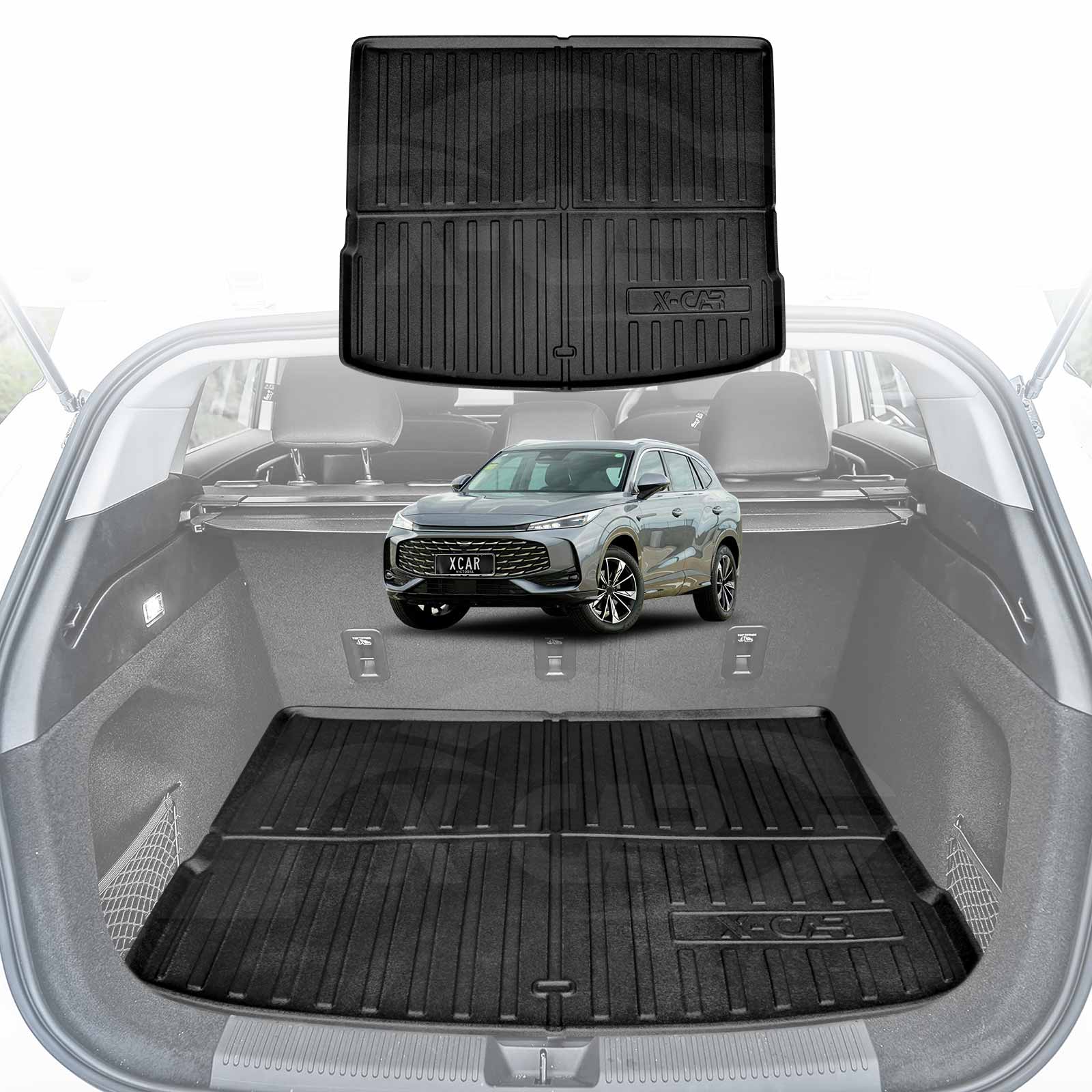 Boot Liner 3D All-Weather Heavy Duty Trunk Cargo Mats | X-CAR