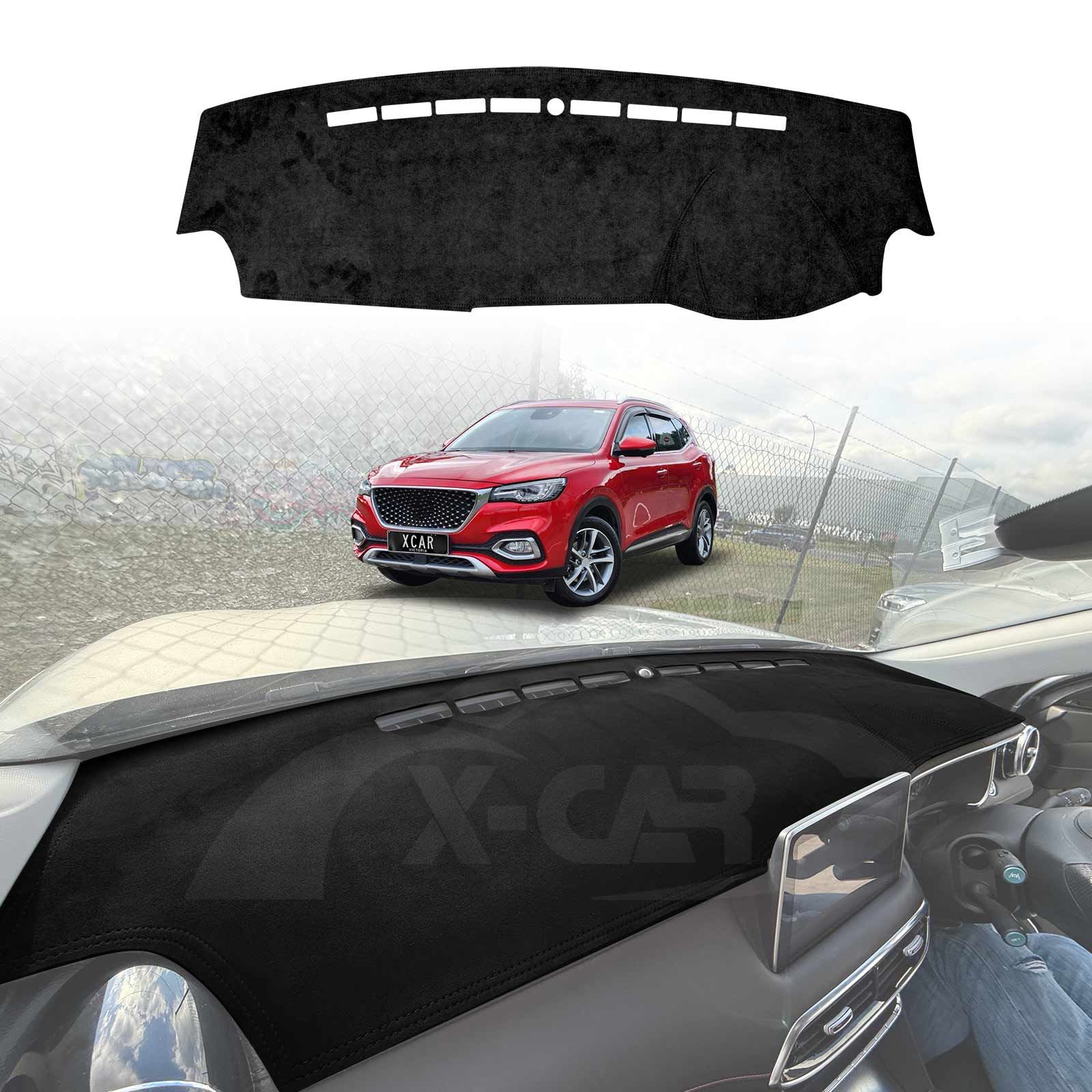 Dash Mat for MG HS 2019-2024 Non-Slip Microfiber Pad Cover | X-CAR
