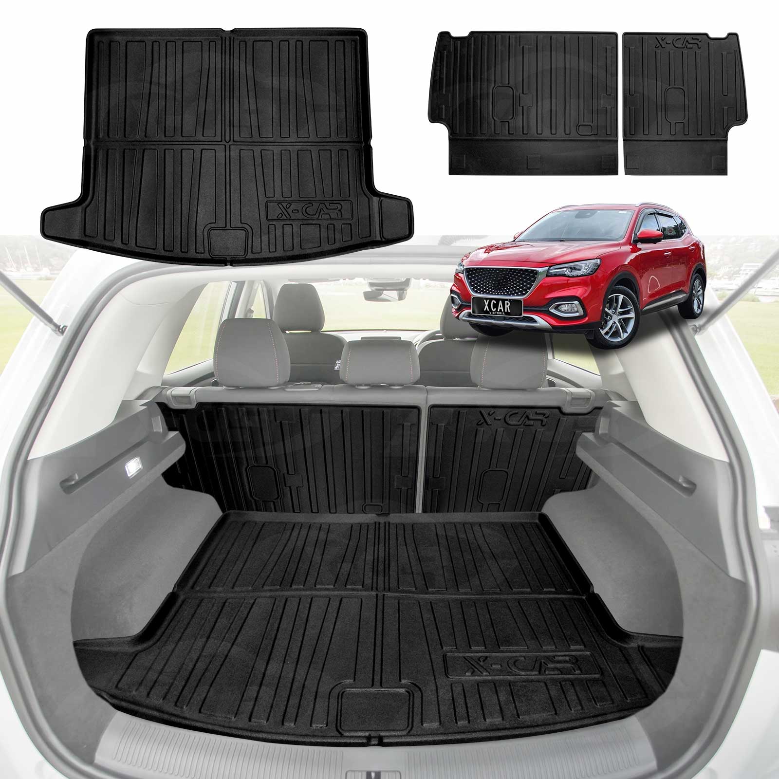 Boot Liner/ Back Seat Protector for MG HS 2019-2024 All Weather Cargo ...