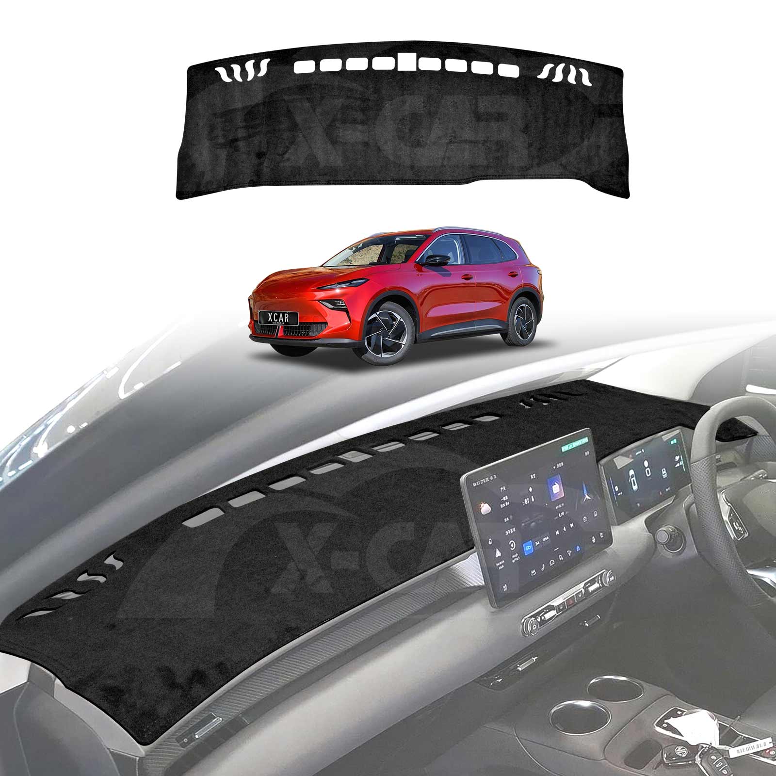 Dash Mat for MG MGS5 EV 2025-Onwards Non-Slip Microfiber Pad Cover| X-CAR